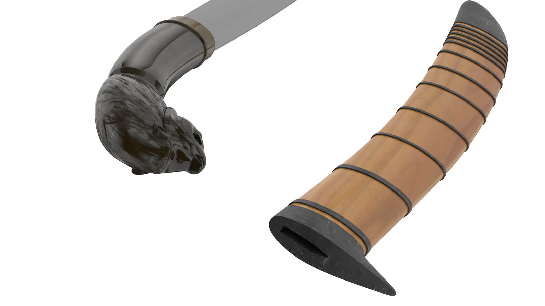 Golok Machete - 3D Model by frezzy