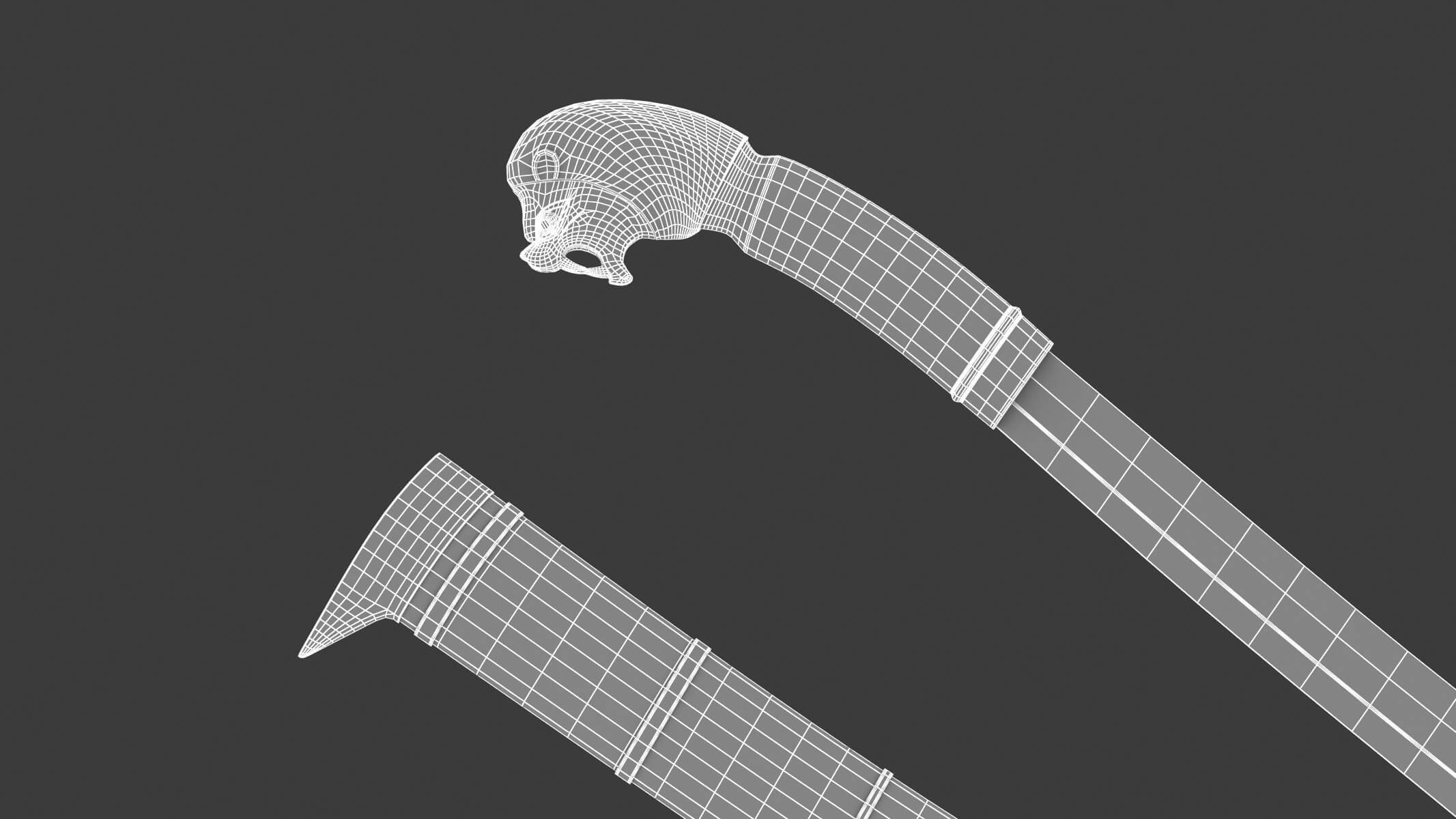 Golok Machete - 3D Model by frezzy