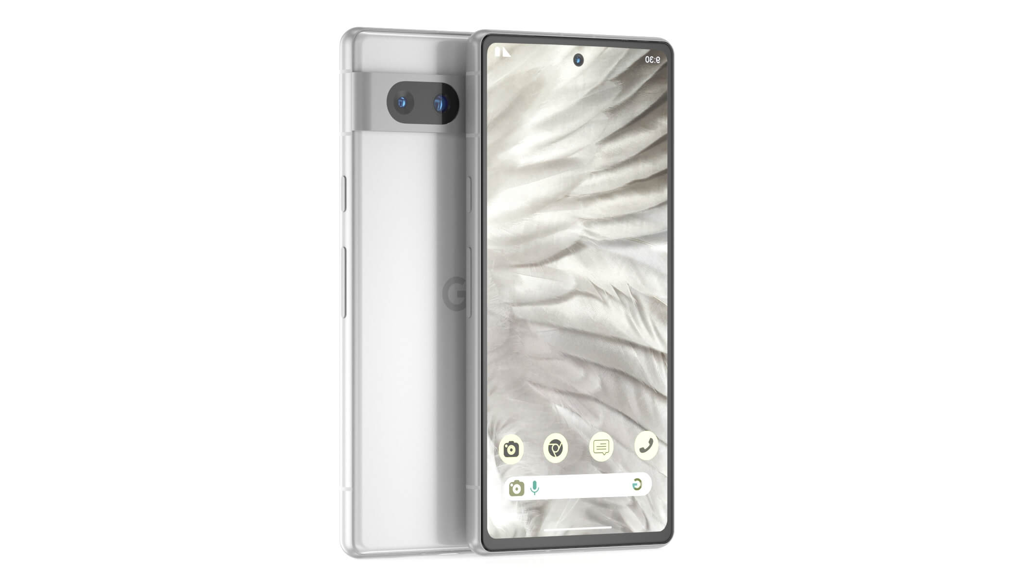 Google Pixel 7A Snow - 3D Model by frezzy