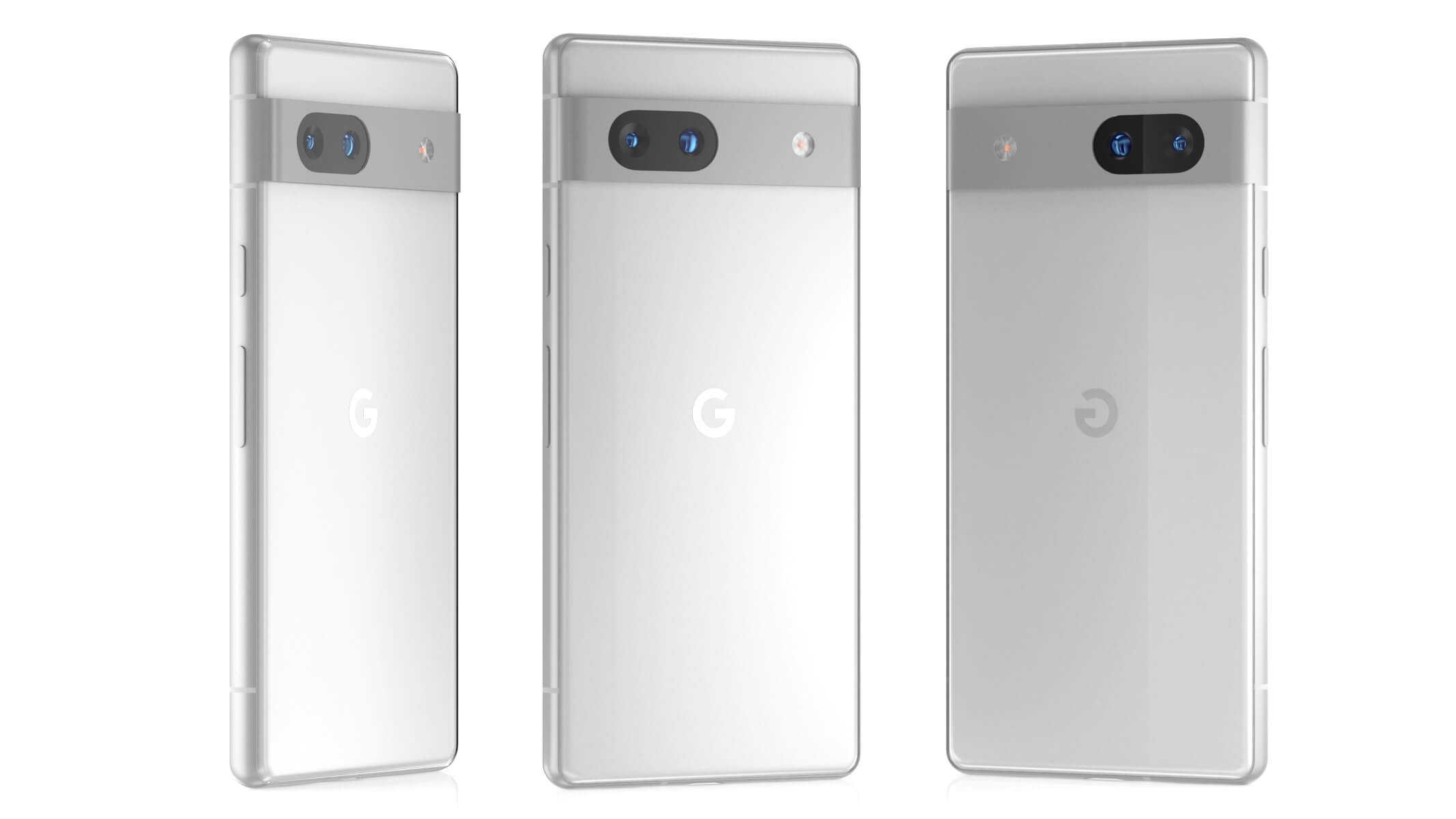 Google Pixel 7A Snow - 3D Model by frezzy
