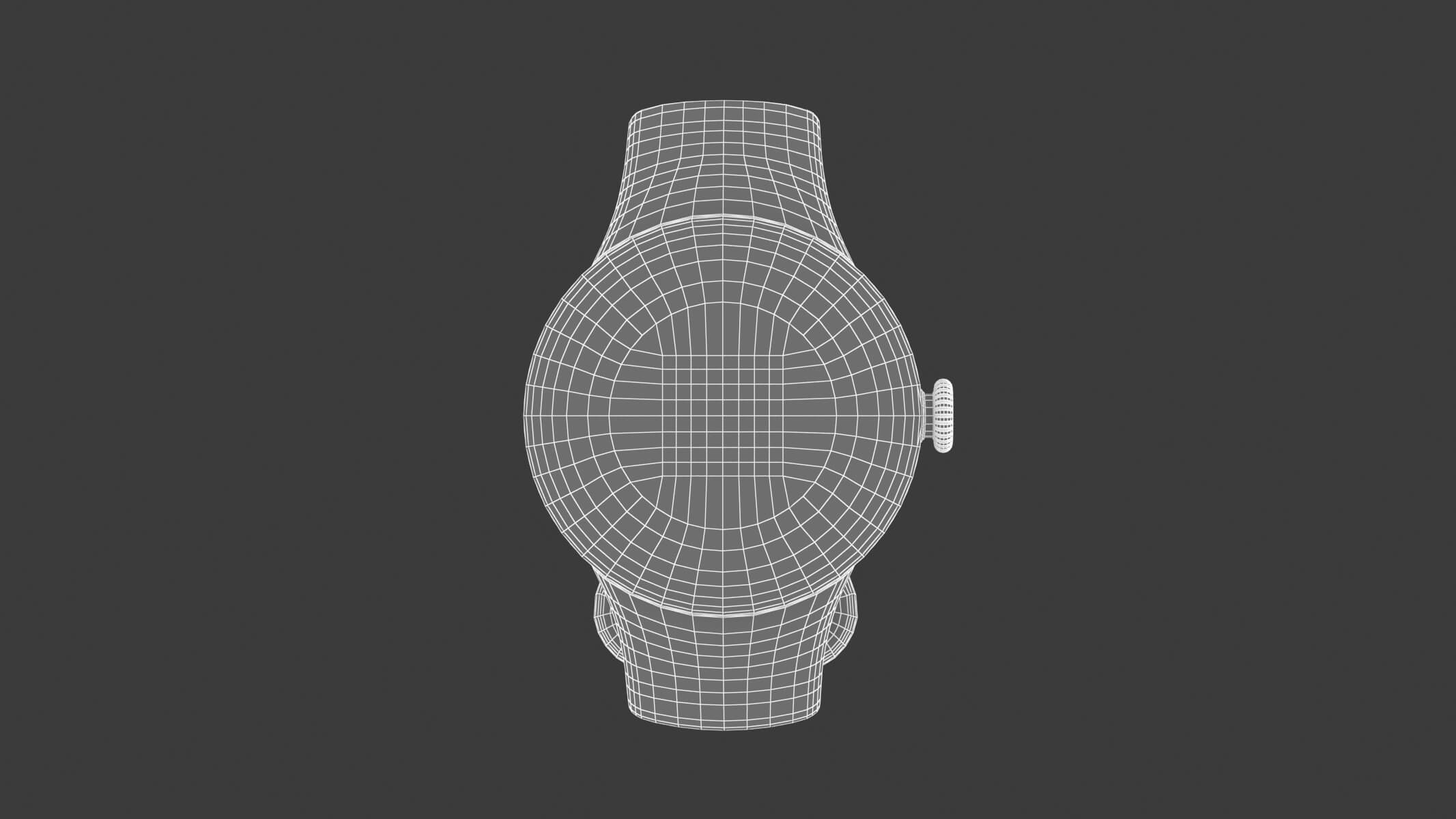 Google Pixel Watch 2 Black - 3D Model by frezzy