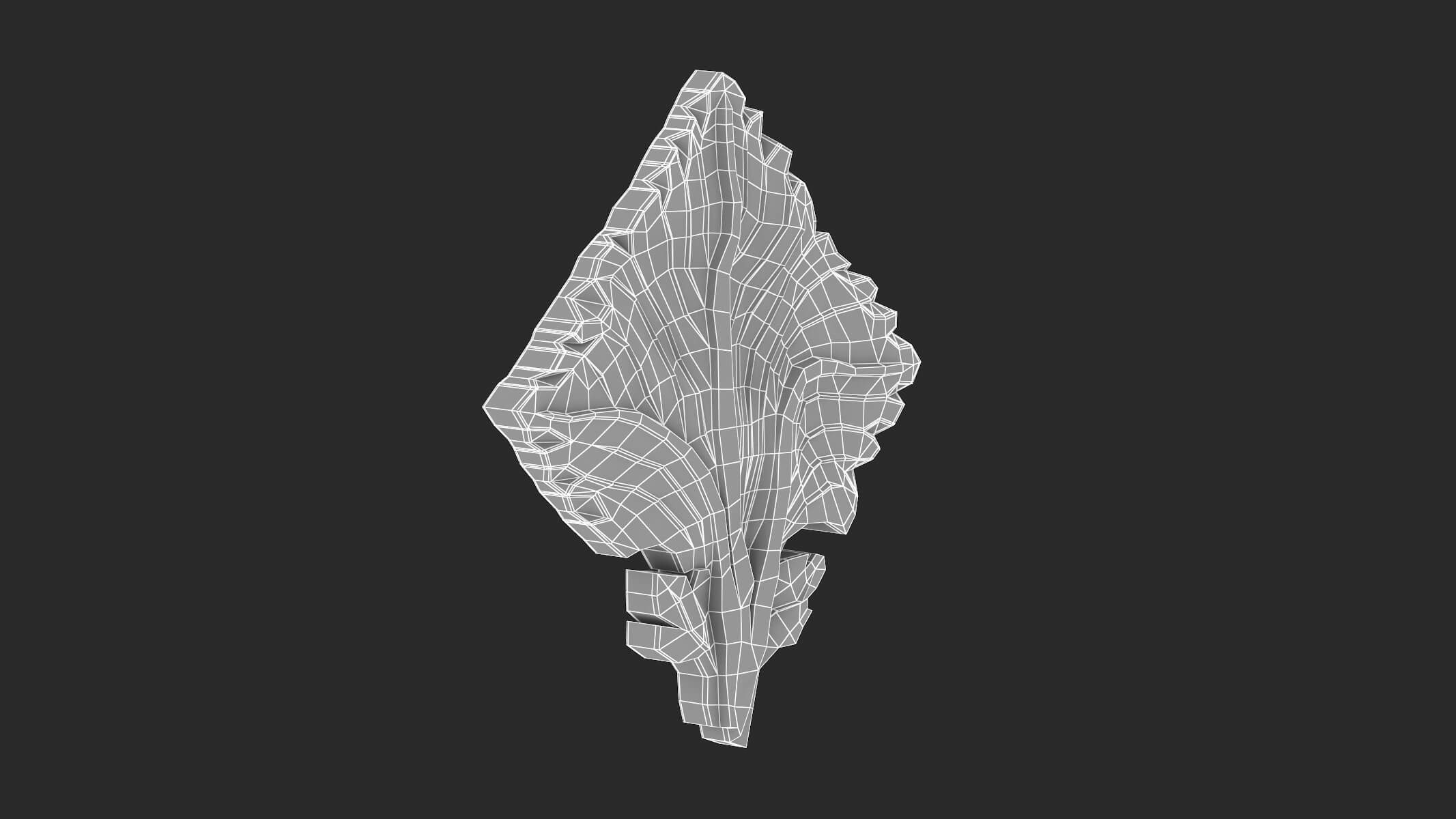 Gothic Ornament 016 - 3D Model by frezzy