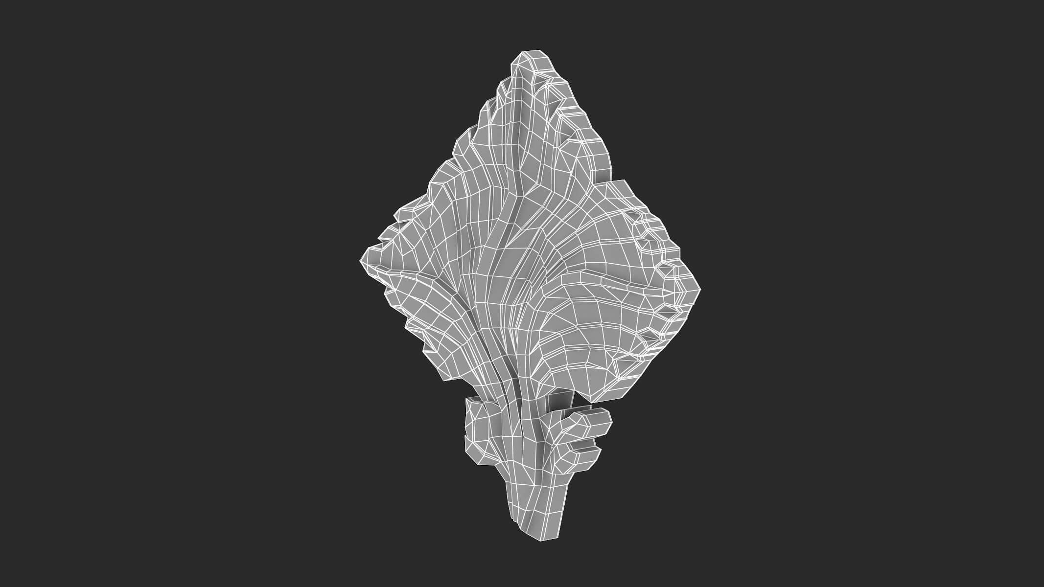 Gothic Ornament 016 - 3D Model by frezzy