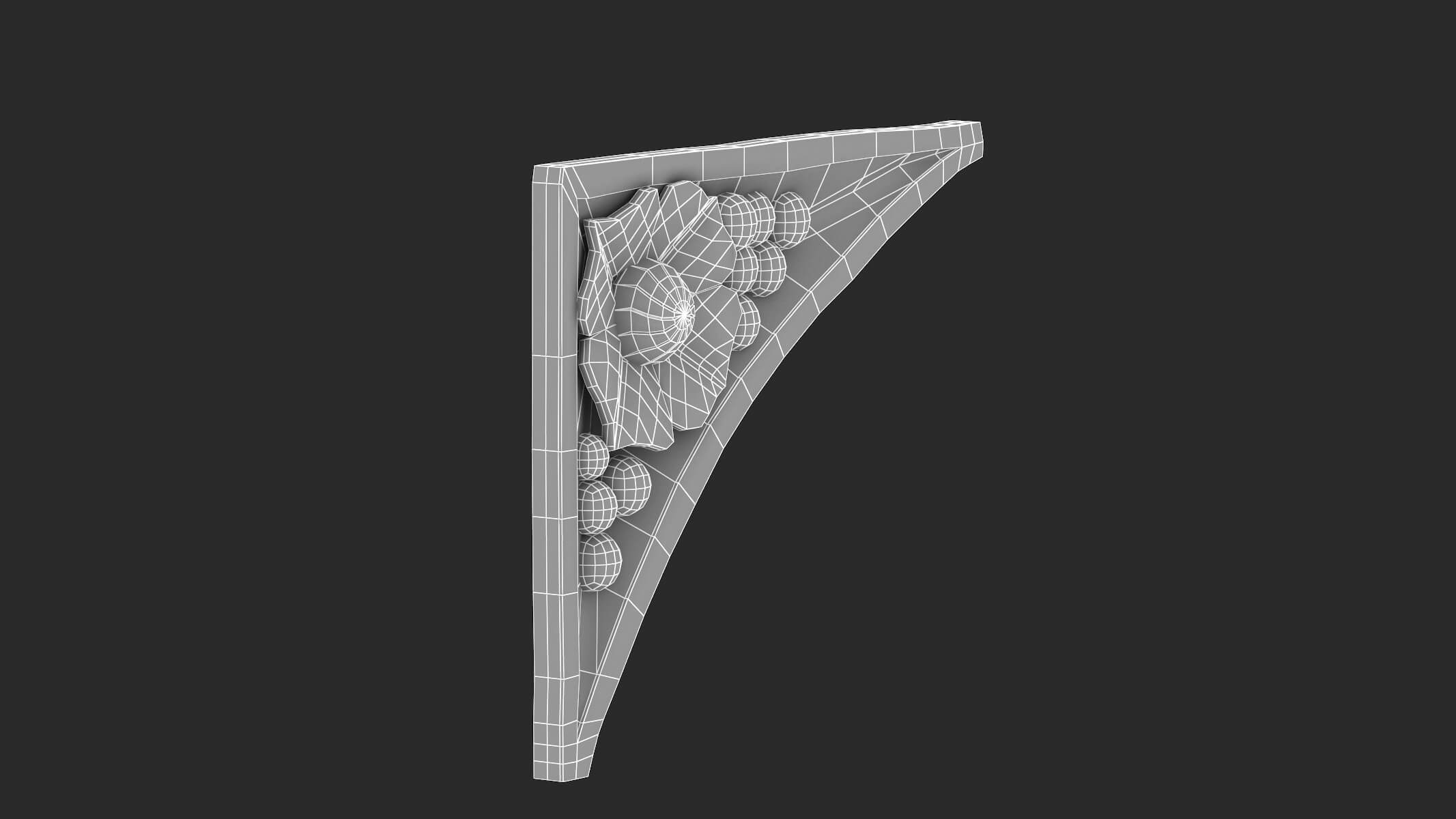 Gothic Ornament 022 - 3D Model by frezzy