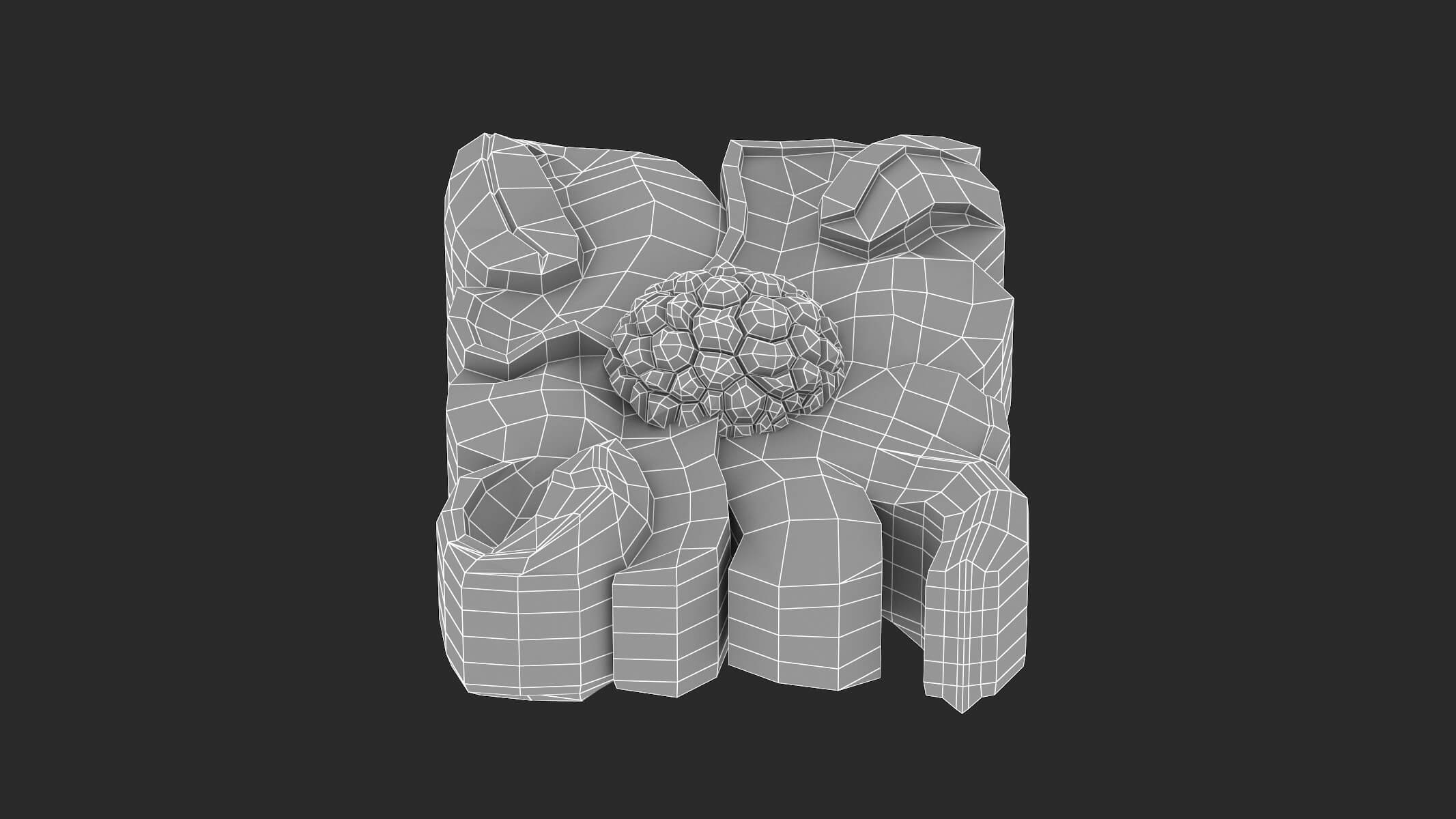 Gothic Ornament 031 - 3D Model by frezzy