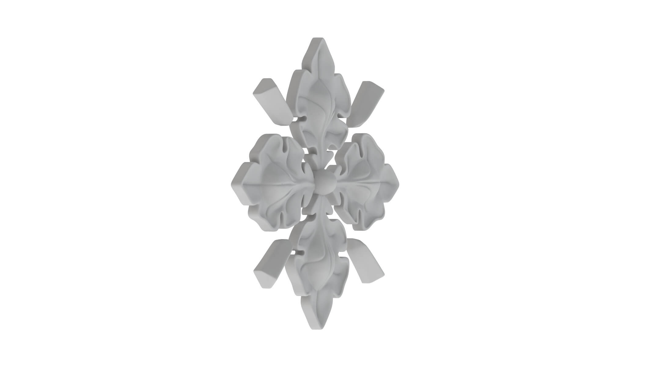 Gothic Ornament 052 - 3D Model by frezzy