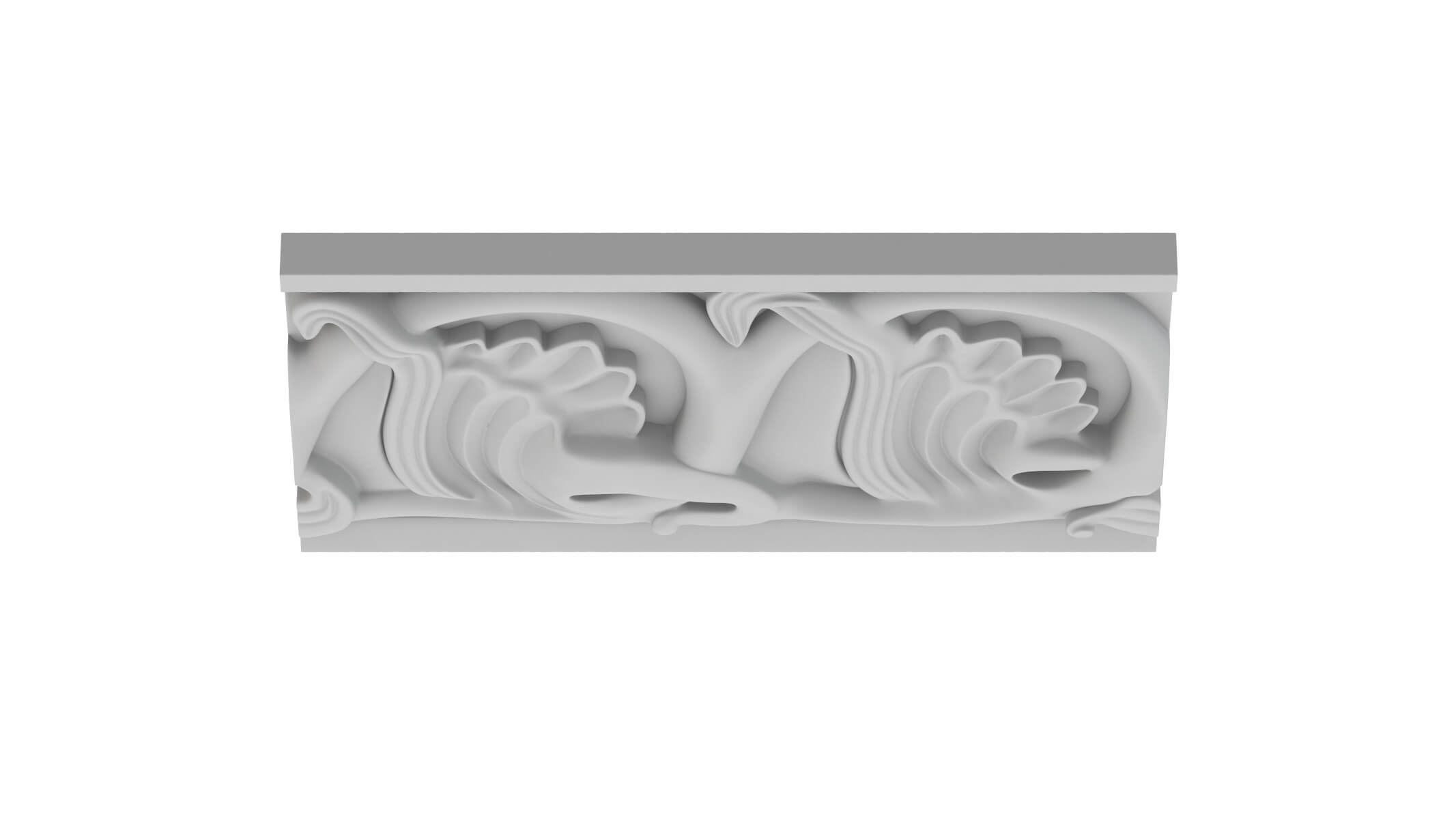 Gothic Ornament 072 - 3D Model by frezzy