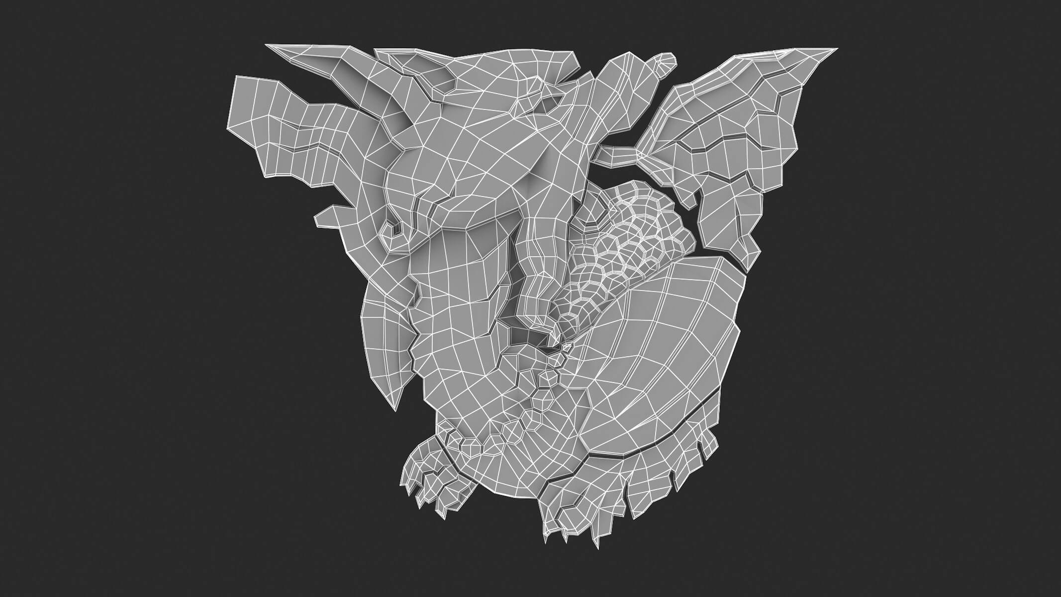 Gothic Ornament 083 - 3D Model by frezzy