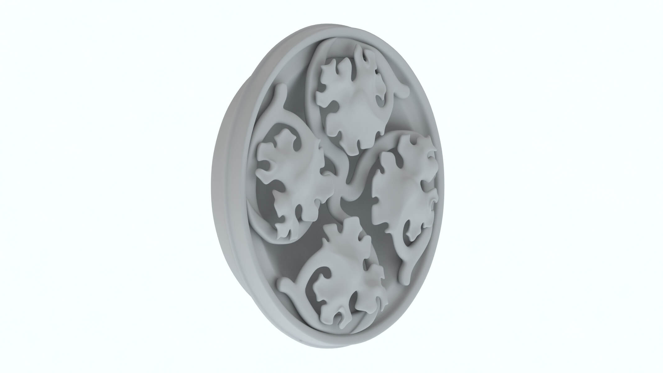 Gothic Ornament 094 - 3D Model by frezzy