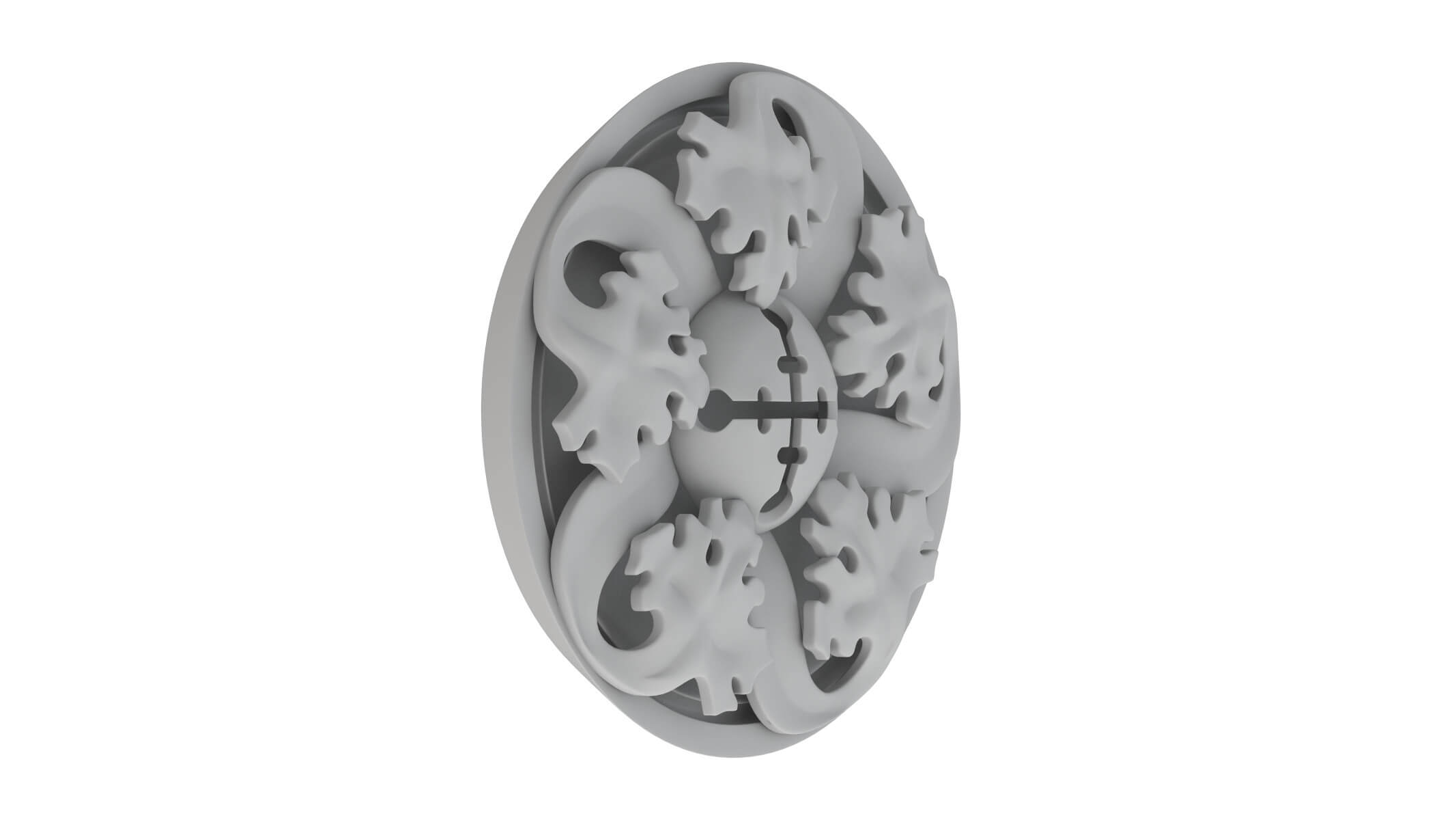 Gothic Ornament 095 - 3D Model by frezzy