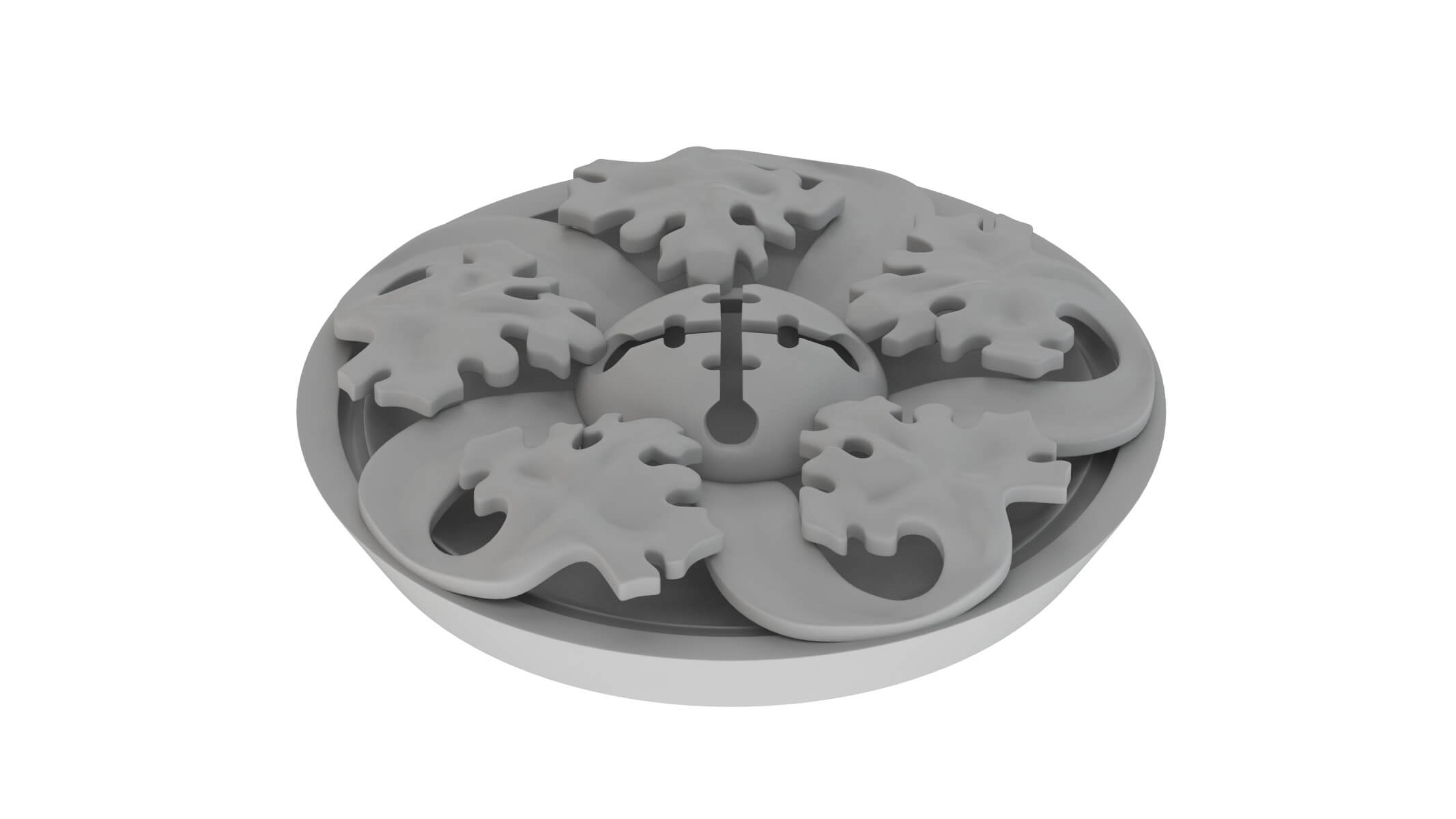 Gothic Ornament 095 - 3D Model by frezzy