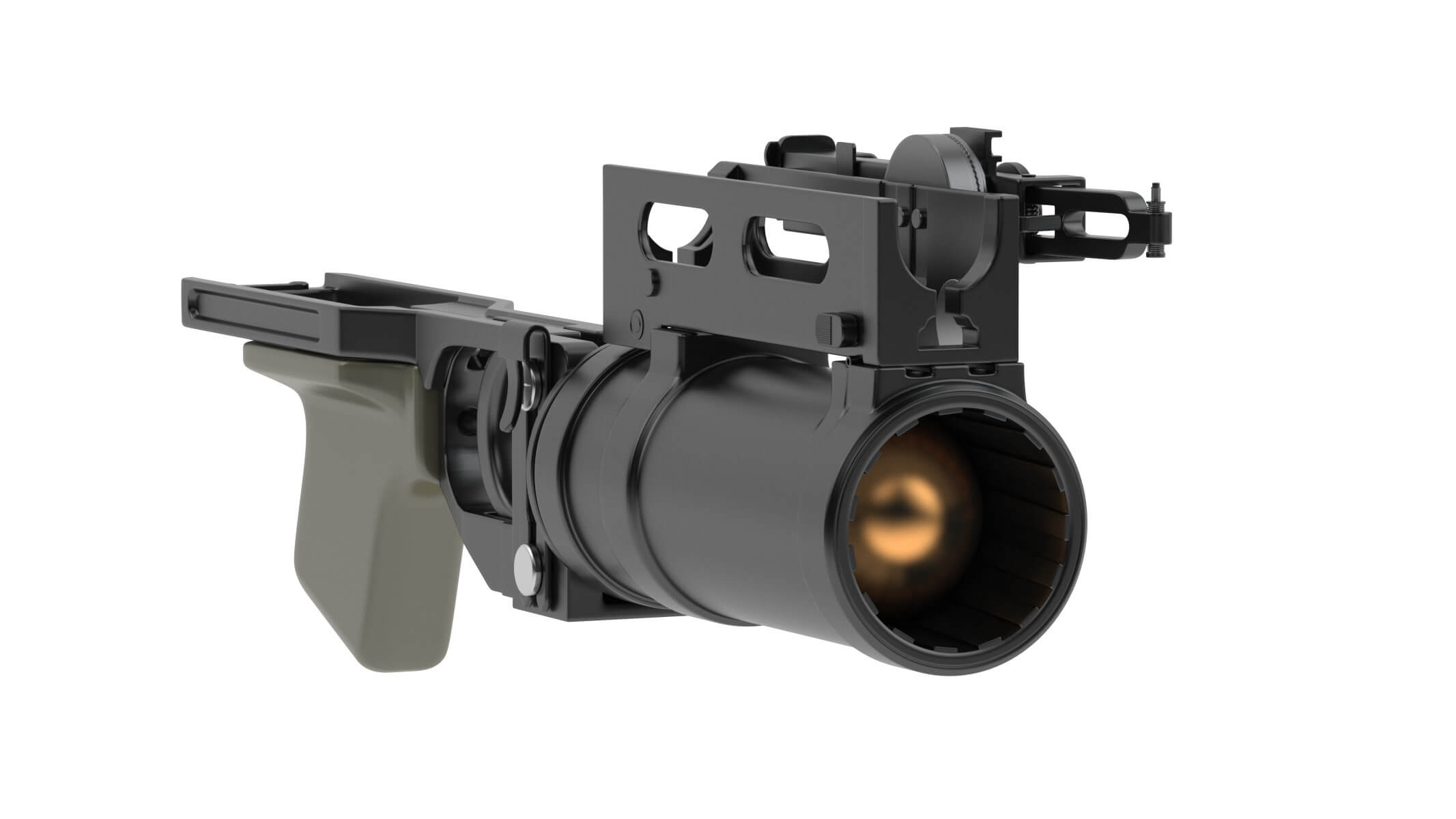 GP-25 Grenade Launcher 3D Model by frezzy