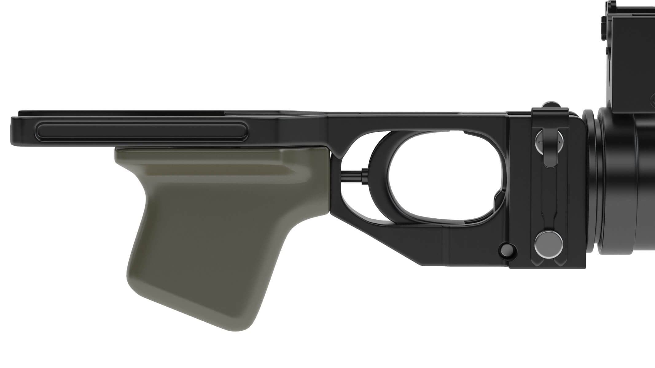 GP-25 Grenade Launcher 3D Model by frezzy