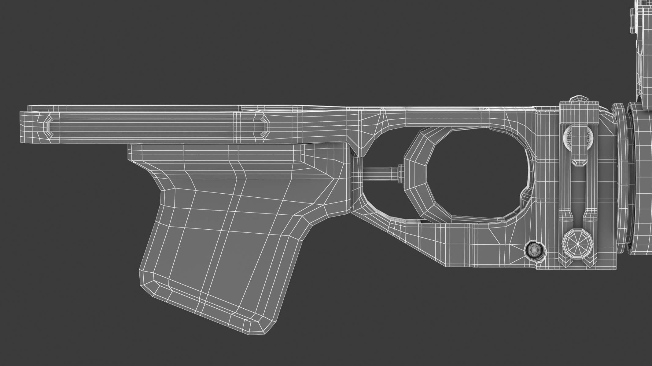 GP-25 Grenade Launcher 3D Model by frezzy