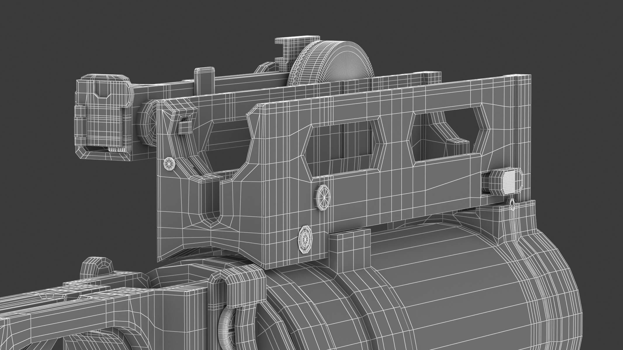 GP-25 Grenade Launcher 3D Model by frezzy