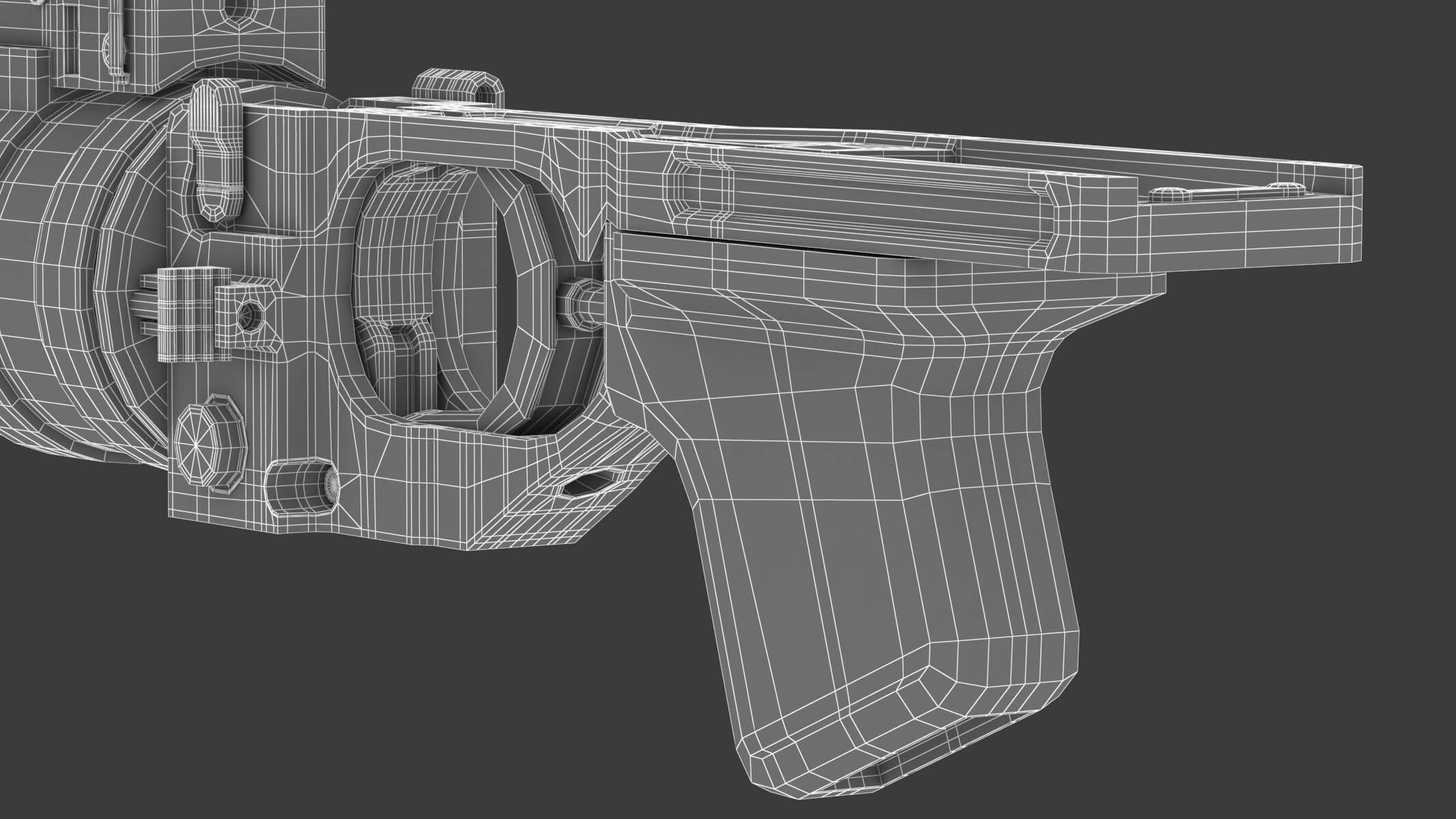 GP-25 Grenade Launcher 3D Model by frezzy