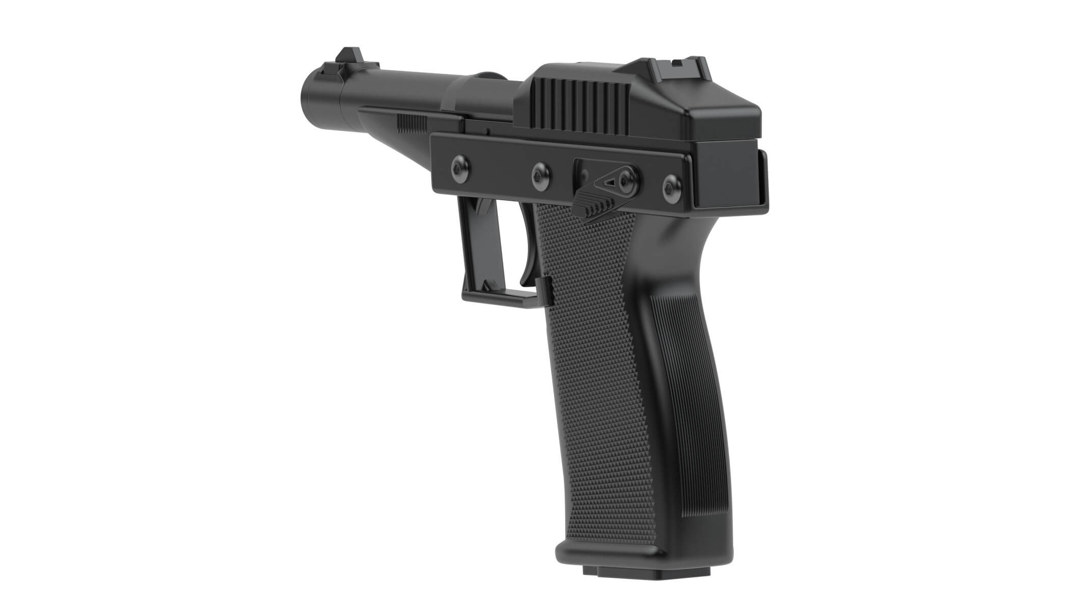 Grendel P30 Handgun - 3D Model by frezzy