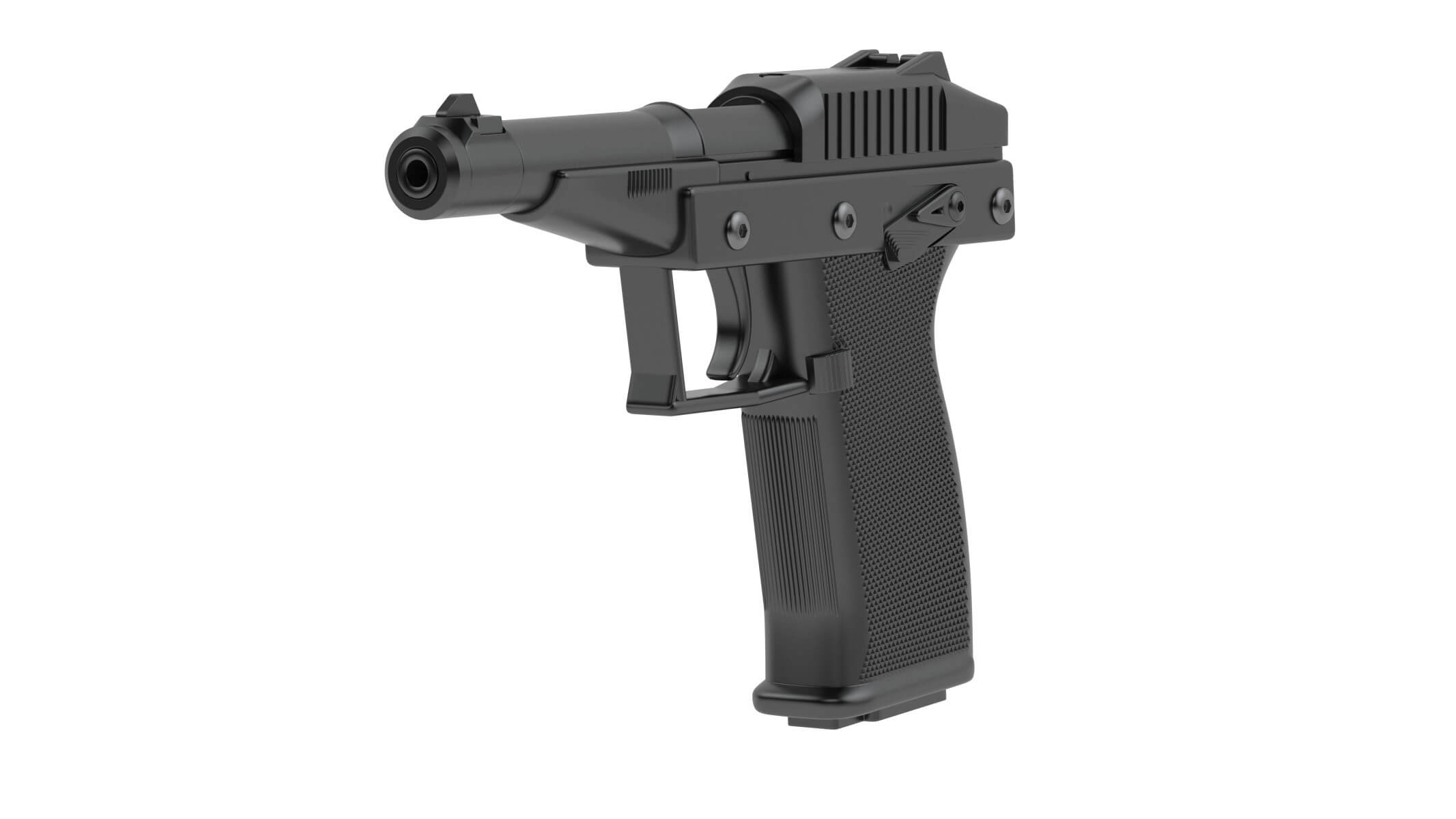 Grendel P30 Handgun - 3D Model by frezzy