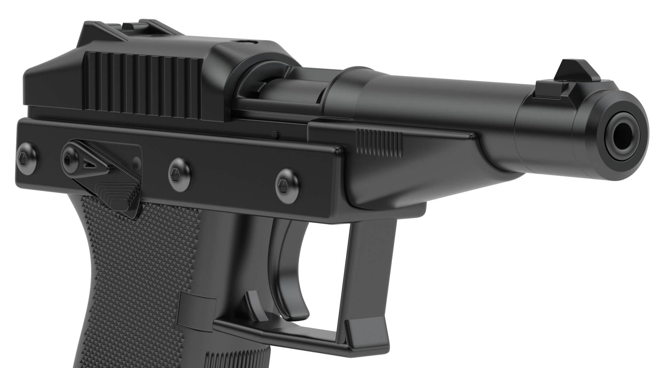 Grendel P30 Handgun - 3D Model by frezzy