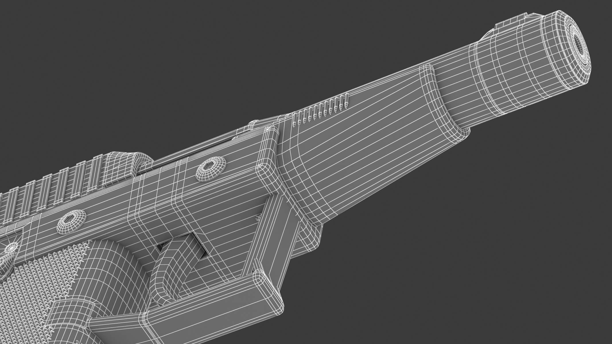 Grendel P30 Handgun - 3D Model by frezzy