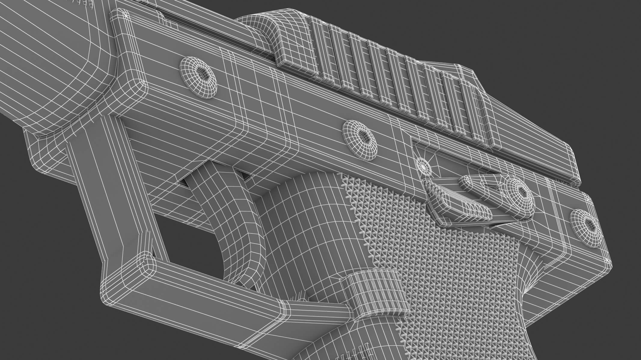 Grendel P30 Handgun - 3D Model by frezzy