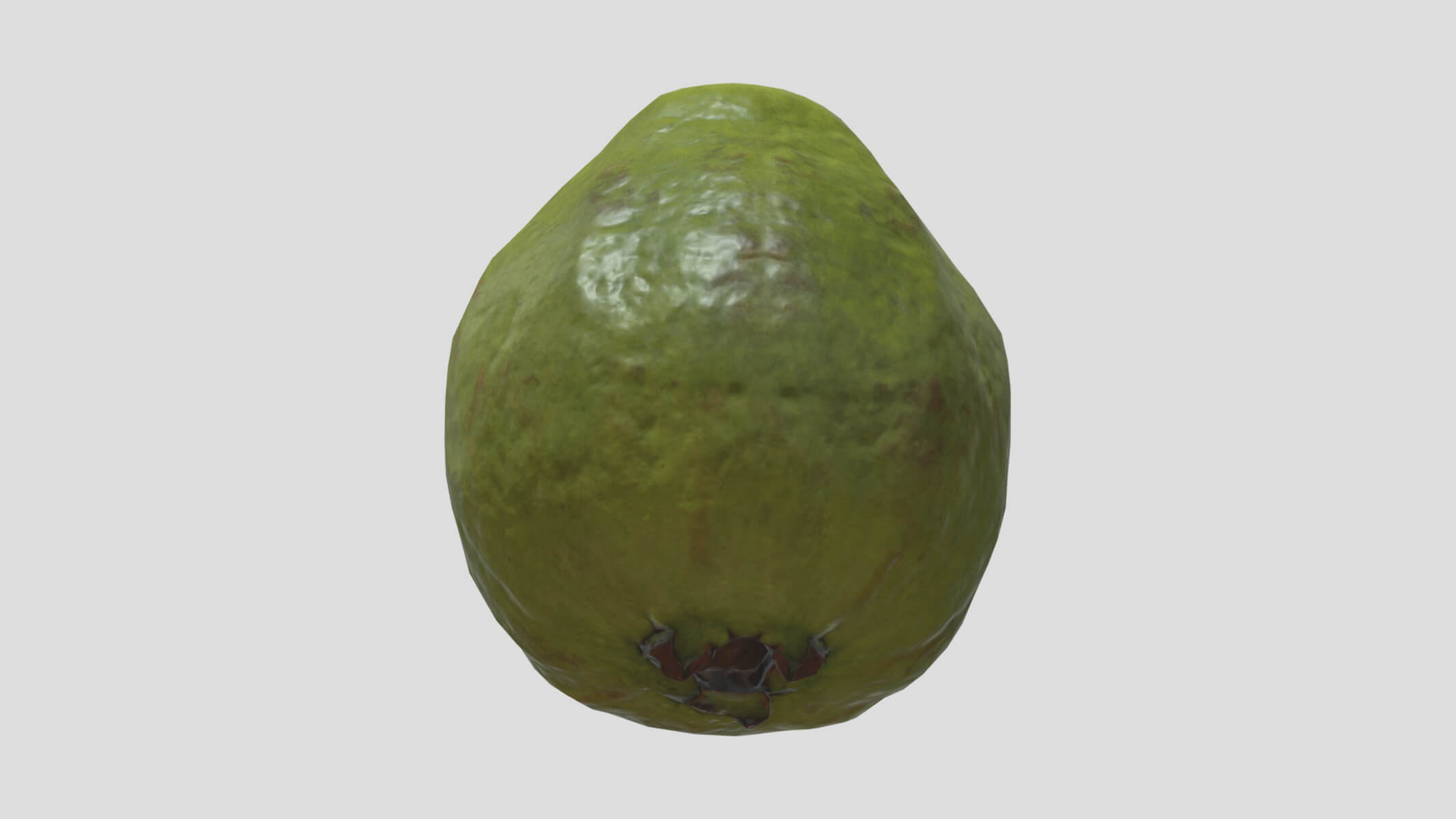 Guava Low Poly - 3D Model by frezzy