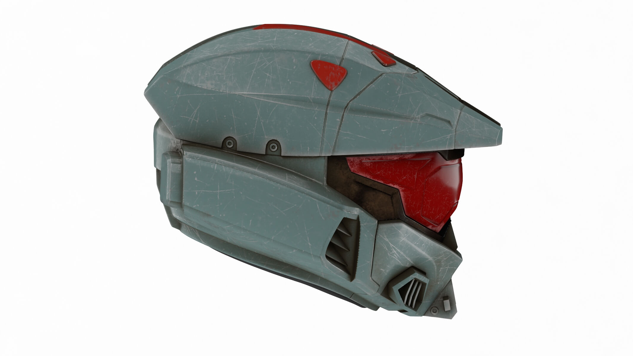 Halo Spartan Mark VII Gen 3 Helmet - 3D Model by frezzy