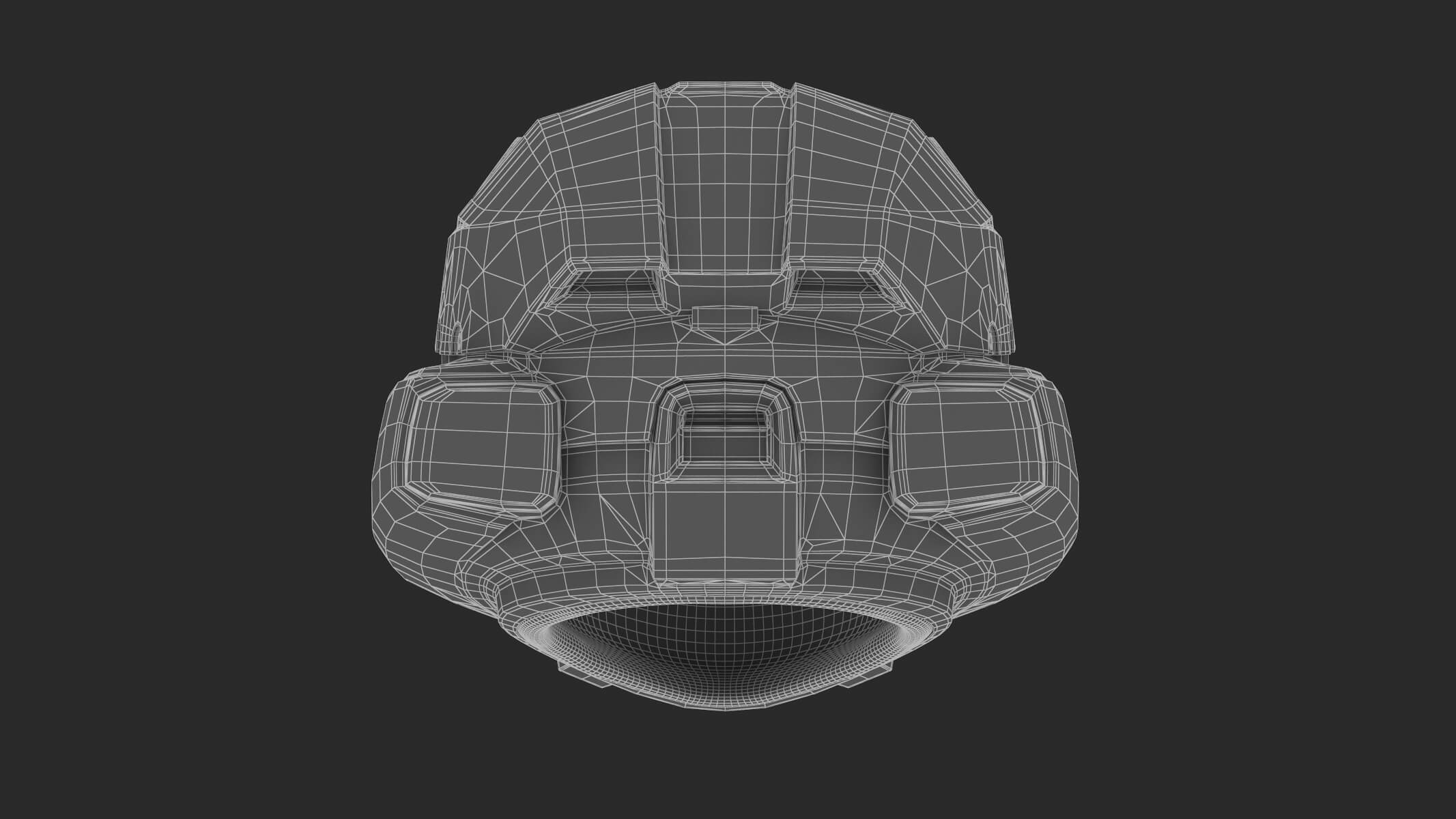 Halo Spartan Mark VII Gen 3 Helmet - 3D Model by frezzy