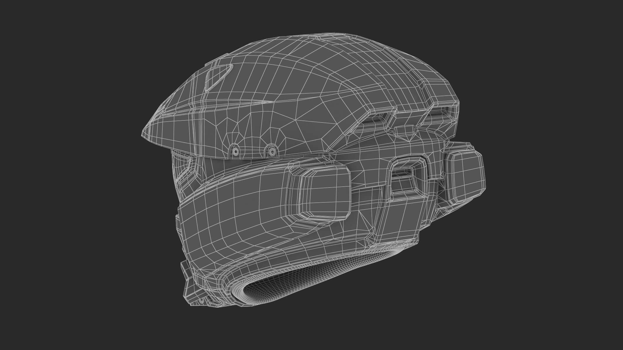 Halo Spartan Mark VII Gen 3 Helmet - 3D Model by frezzy