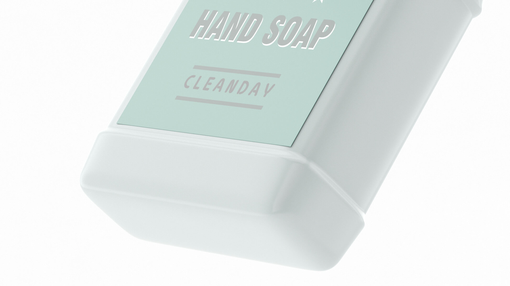 Hand Soap Bottle - 3D Model by frezzy