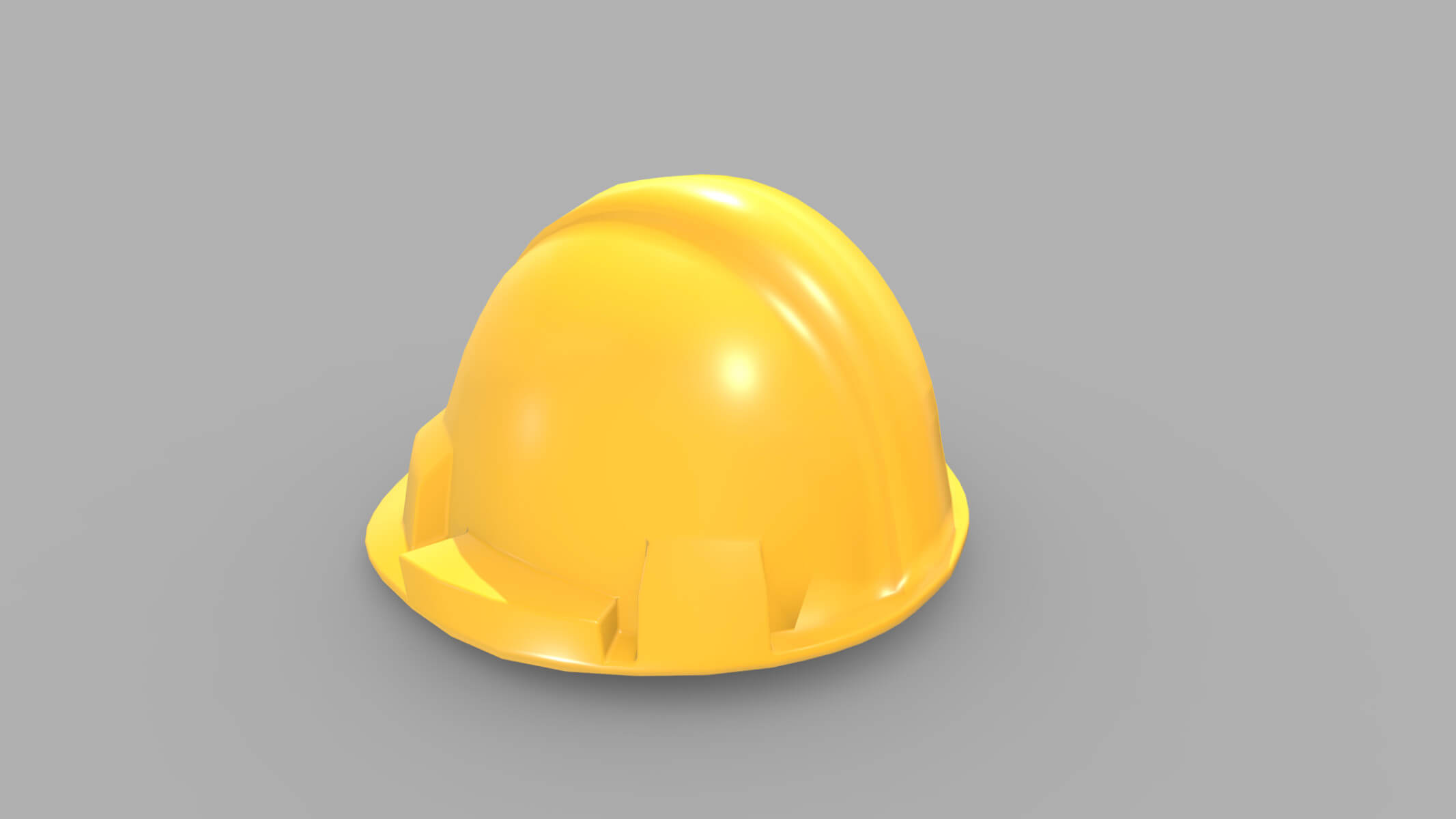 Hard Hat Low Poly - 3D Model by frezzy