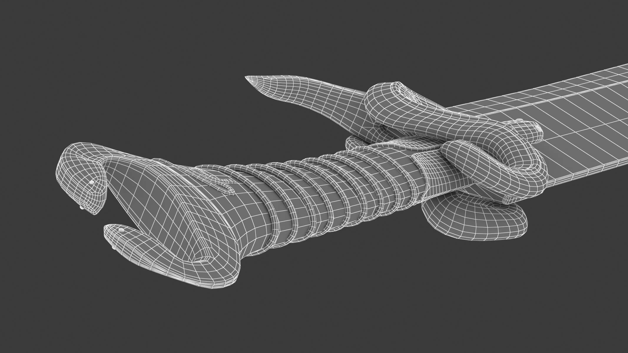 Harpe Sword - 3D Model by frezzy