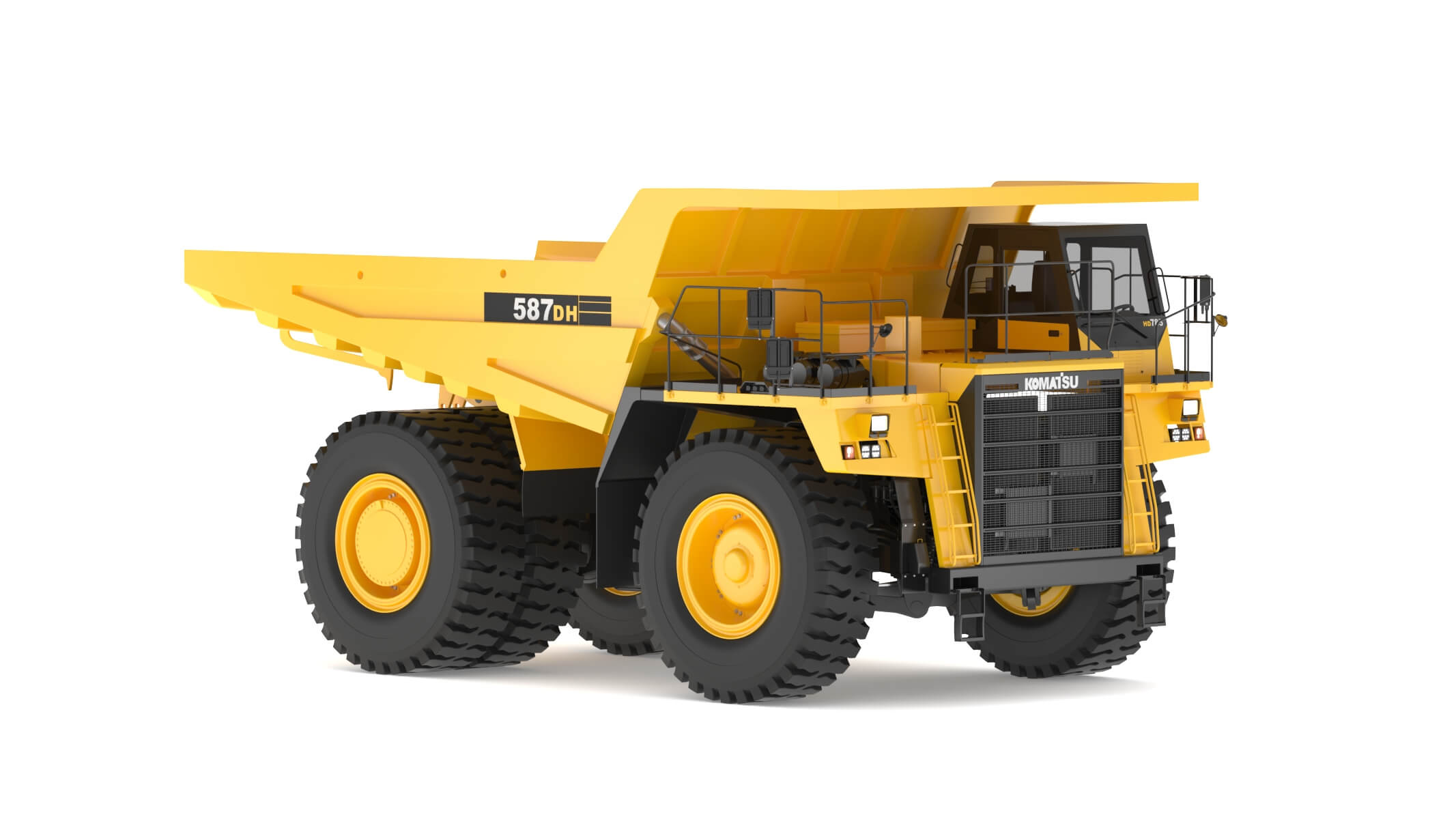 HD785-7 Dump Trucks 3D Model by frezzy