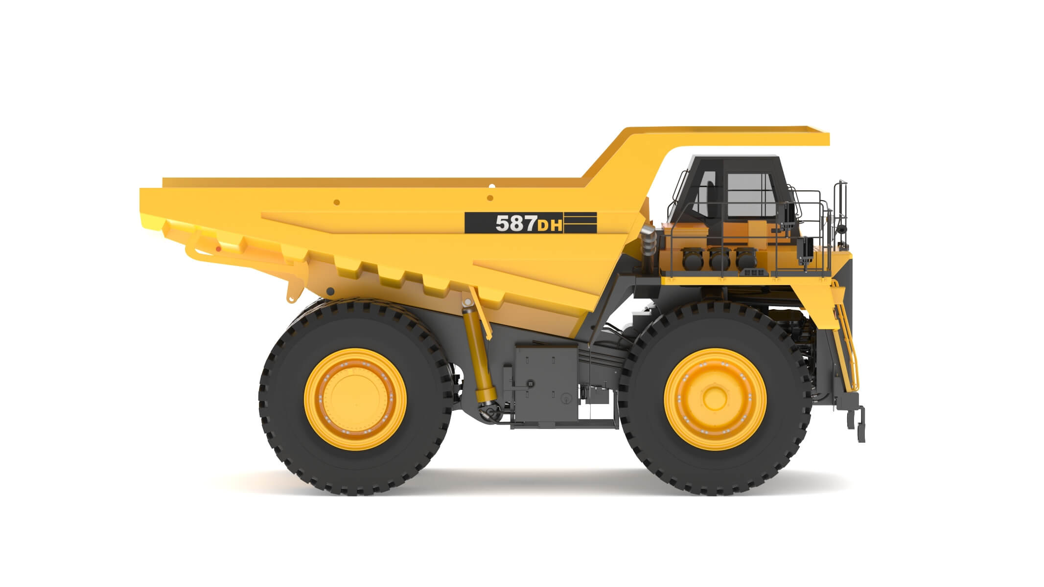 HD785-7 Dump Trucks 3D Model by frezzy