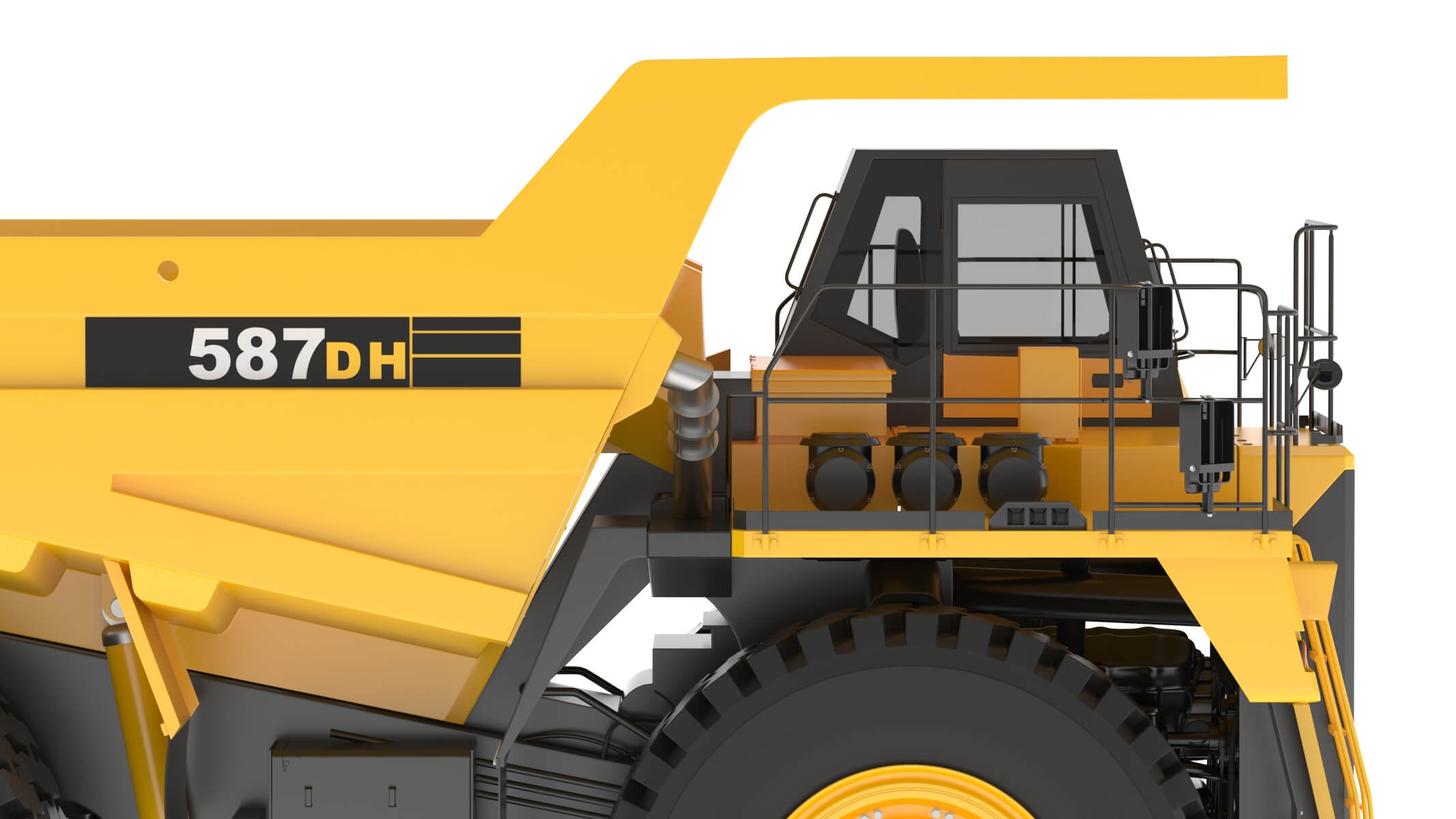 HD785-7 Dump Trucks 3D Model by frezzy