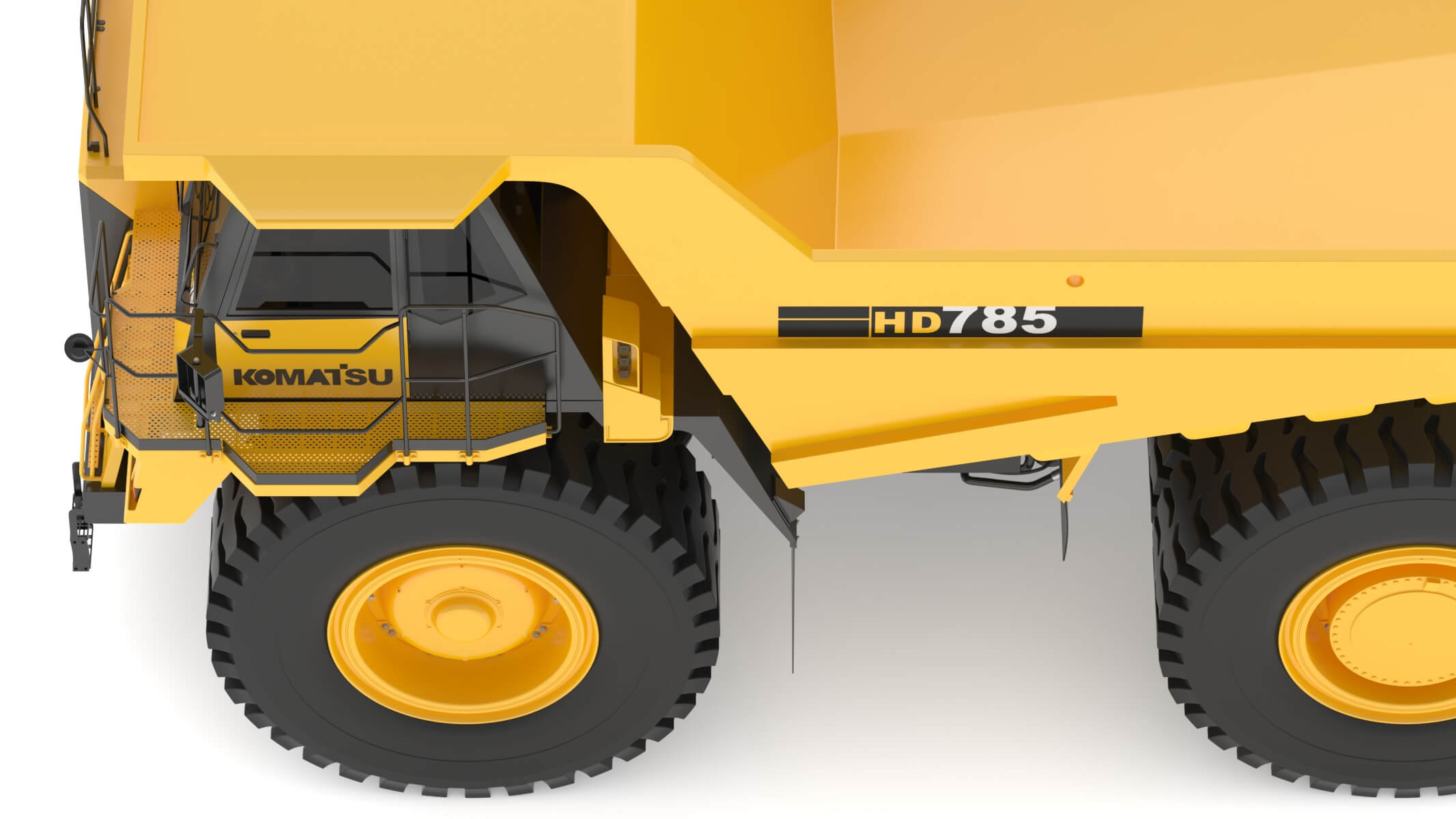 HD785-7 Dump Trucks 3D Model by frezzy
