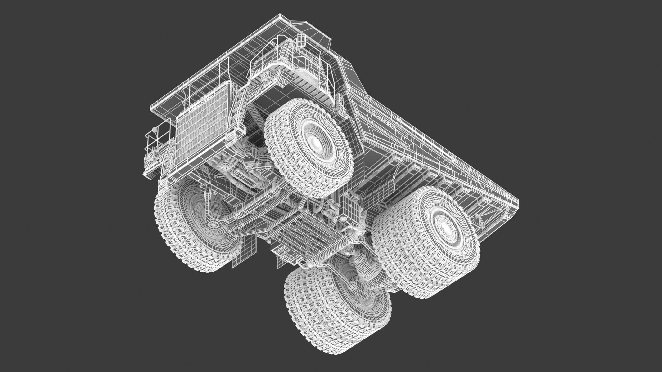 HD785-7 Dump Trucks 3D Model by frezzy