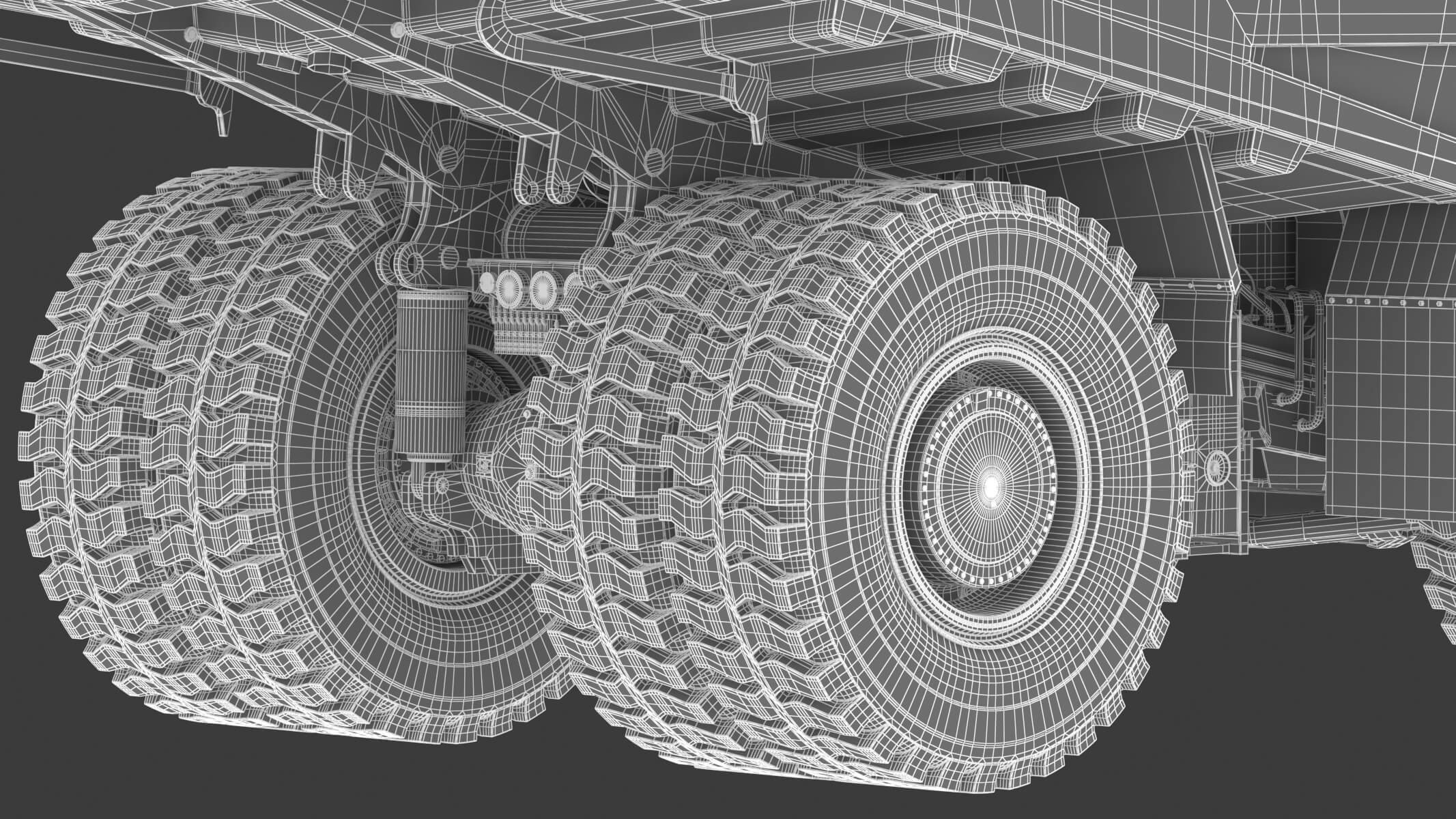 HD785-7 Dump Trucks 3D Model by frezzy