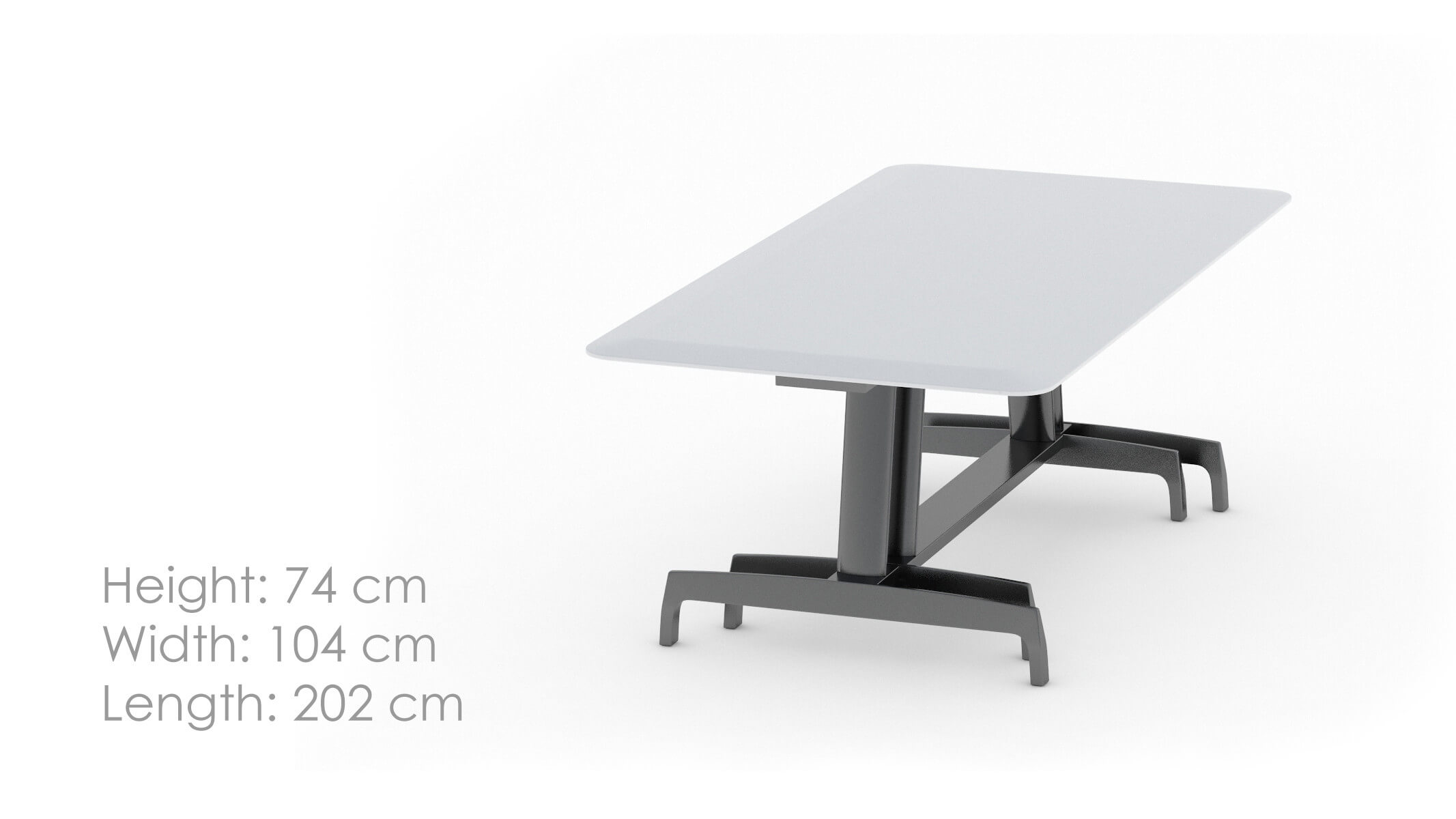 Herman Miller AGL Table - 3D Model by frezzy