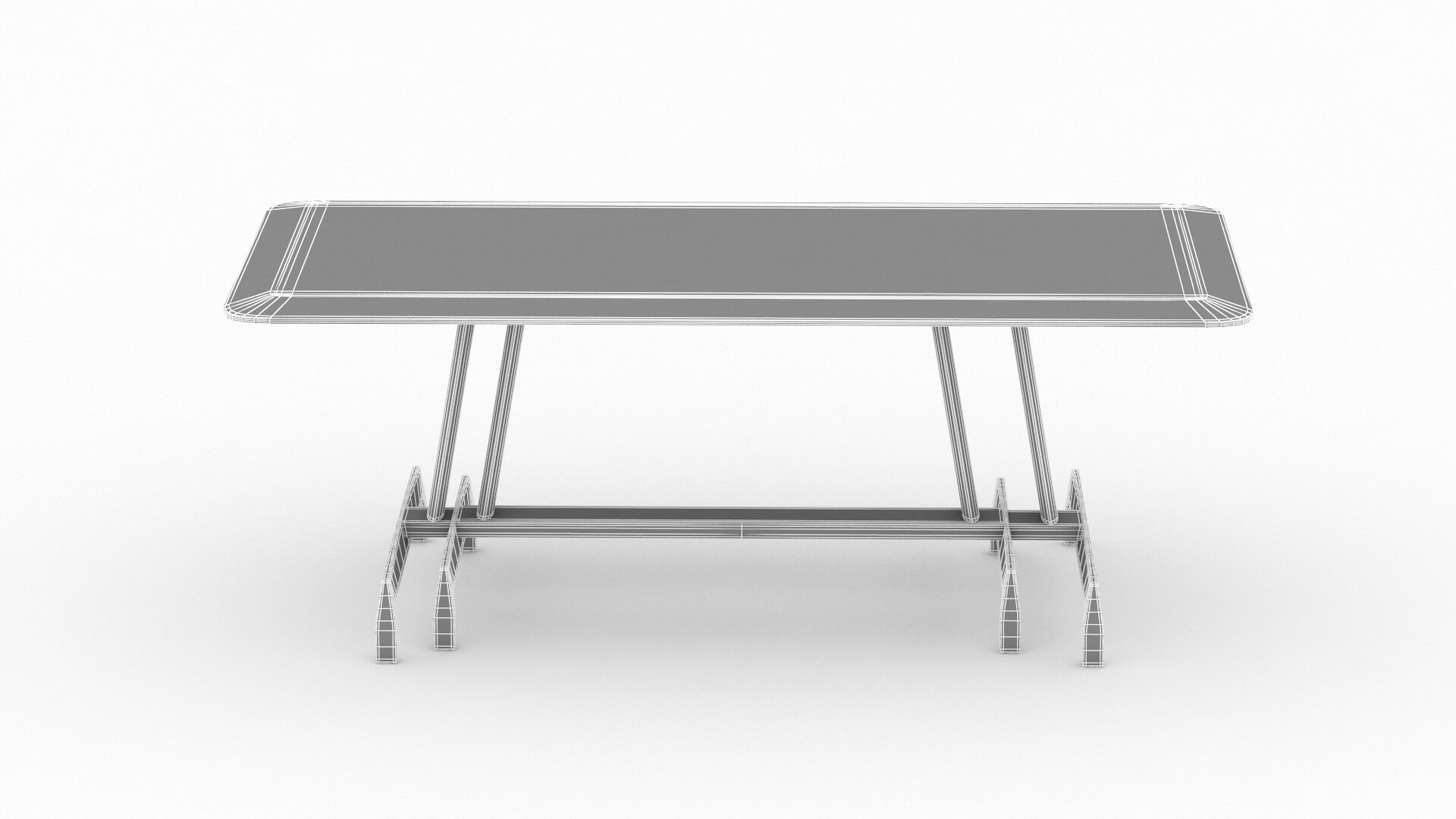 Herman Miller AGL Table - 3D Model by frezzy