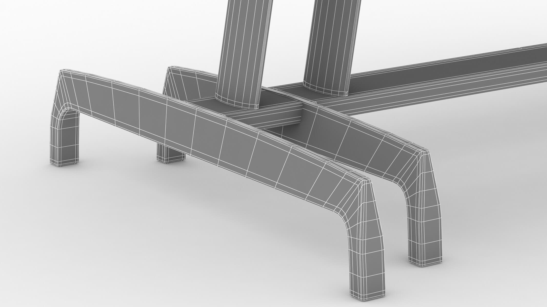 Herman Miller AGL Table - 3D Model by frezzy