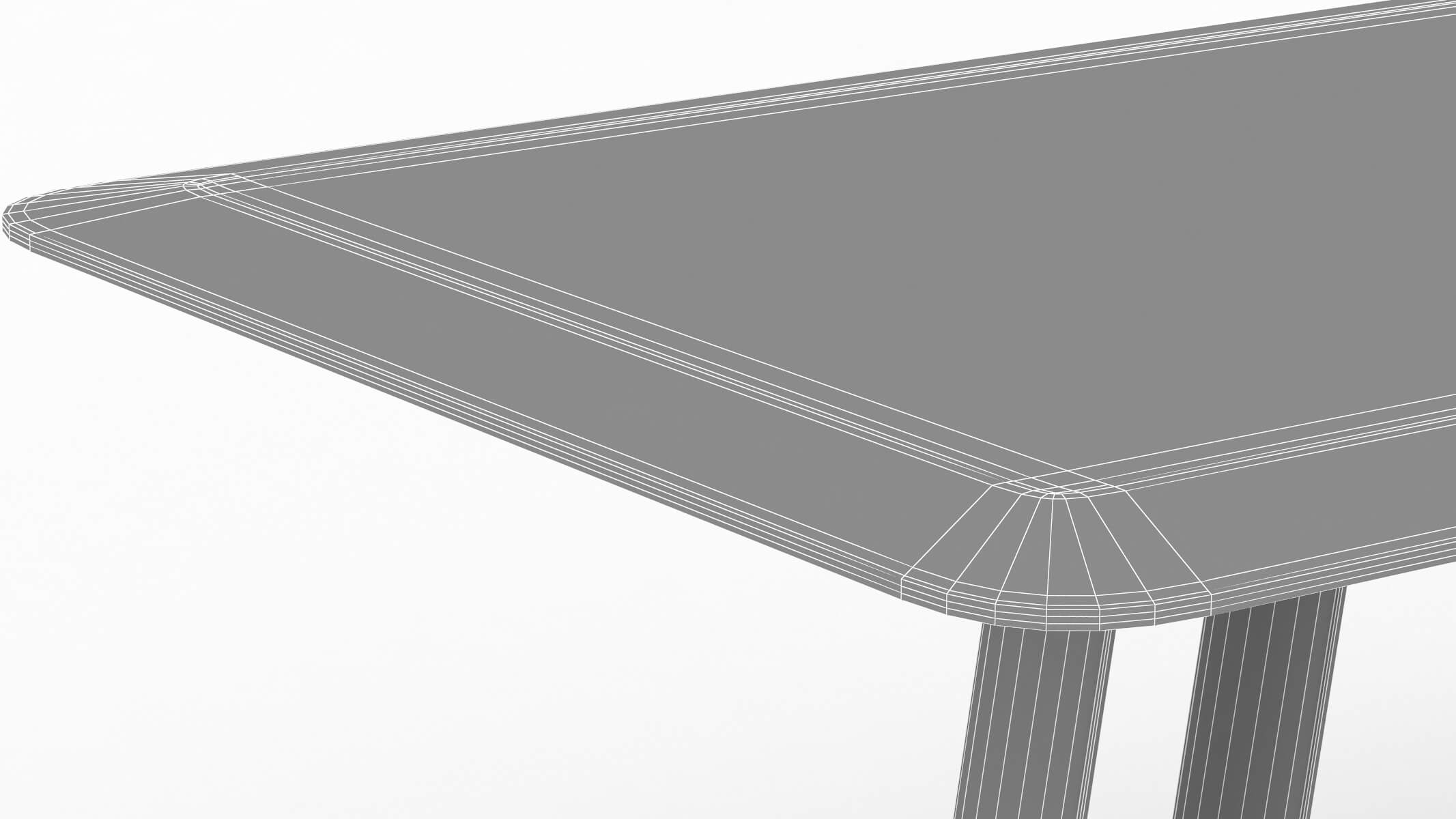 Herman Miller AGL Table - 3D Model by frezzy