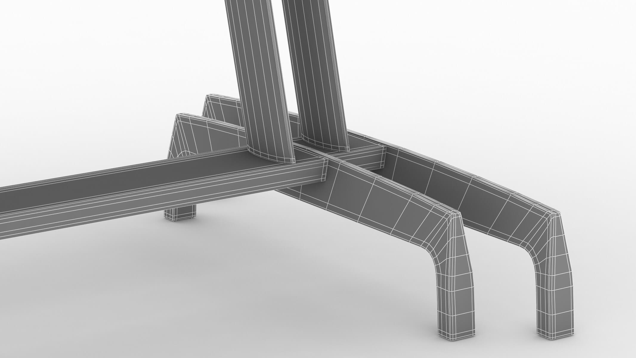 Herman Miller AGL Table - 3D Model by frezzy