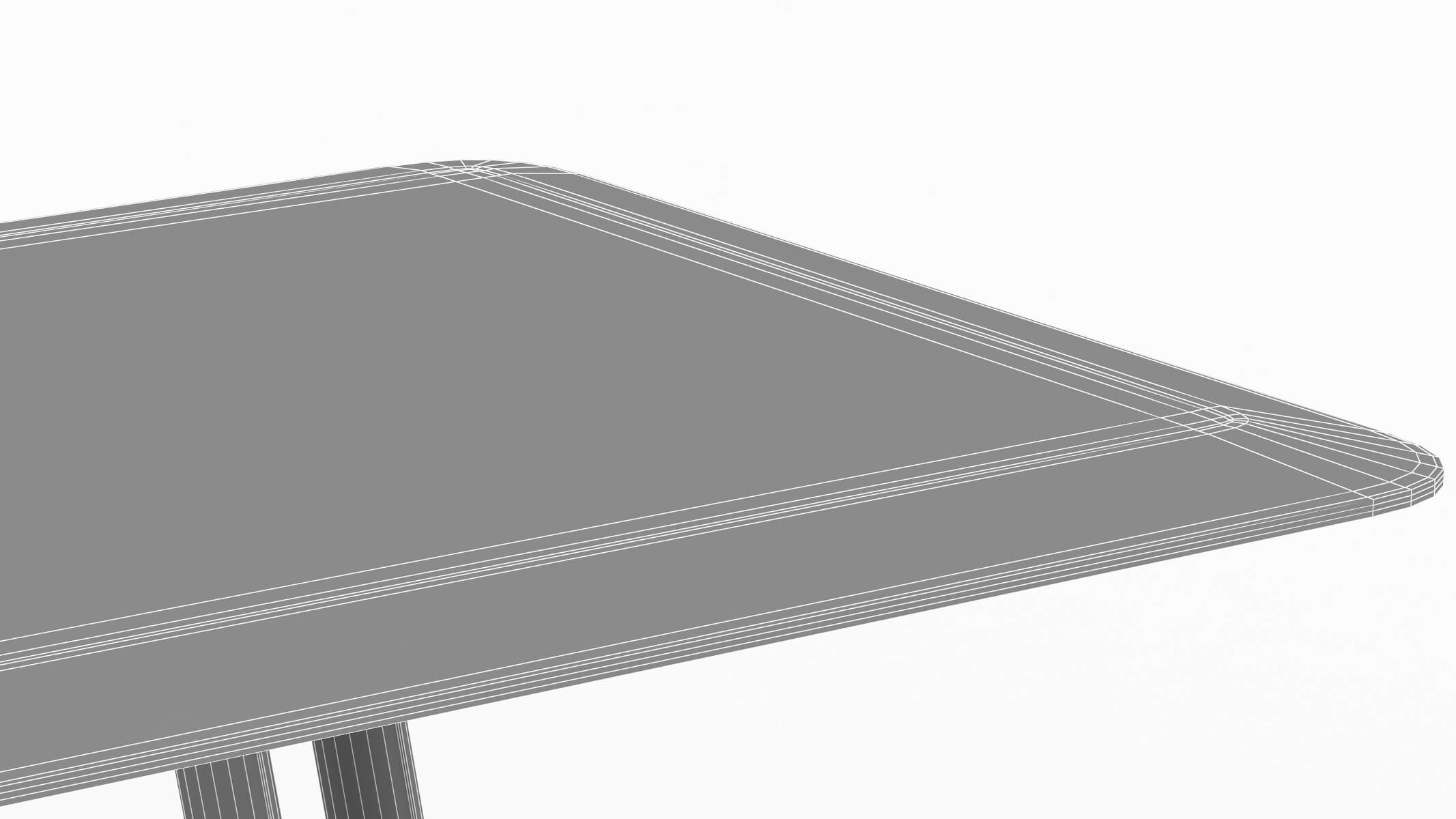 Herman Miller AGL Table - 3D Model by frezzy