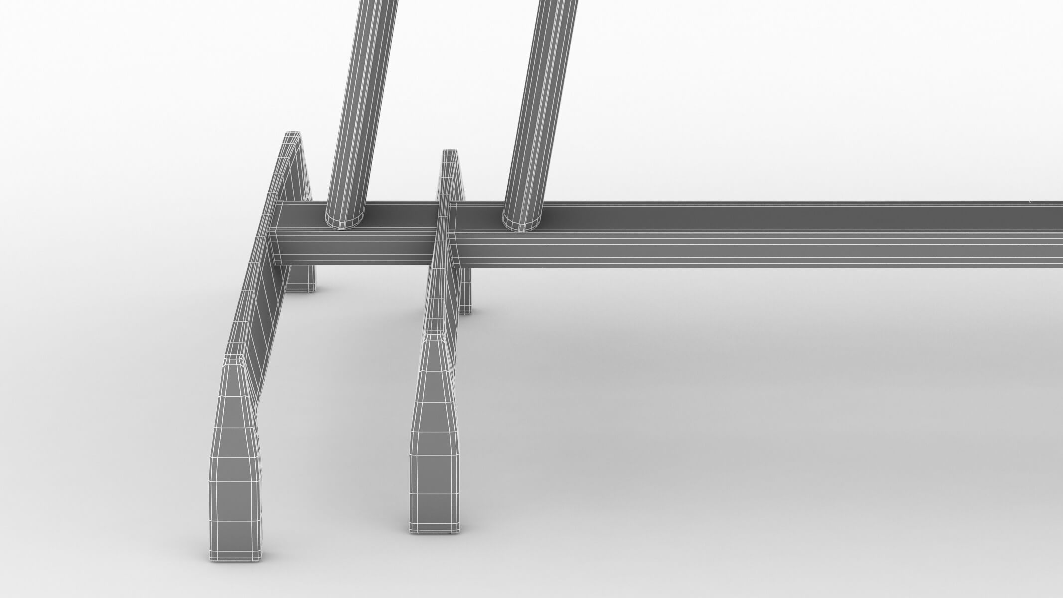 Herman Miller AGL Table - 3D Model by frezzy