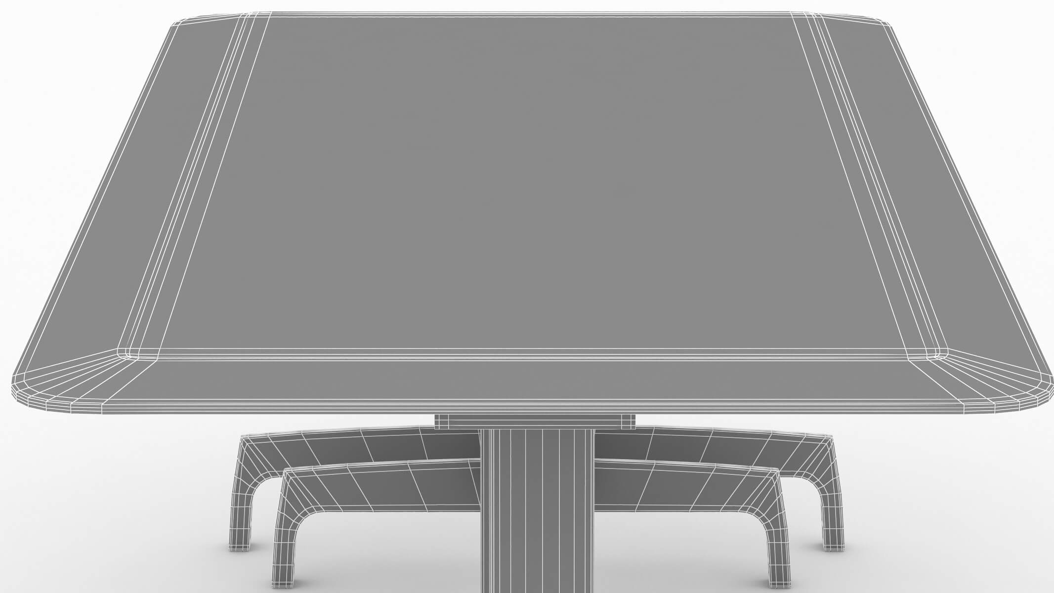 Herman Miller AGL Table - 3D Model by frezzy