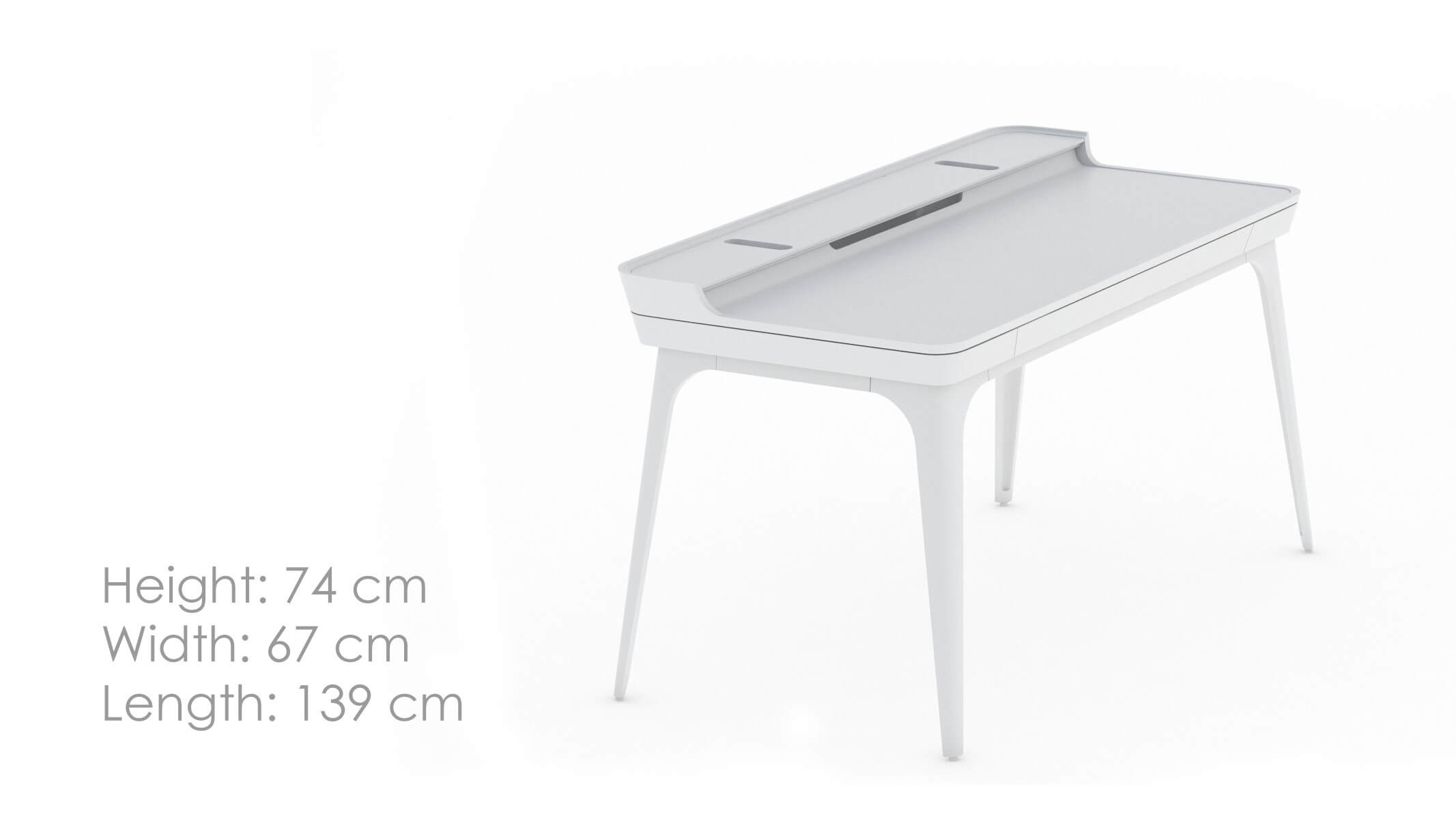 Herman Miller Airia Desk - 3D Model by frezzy