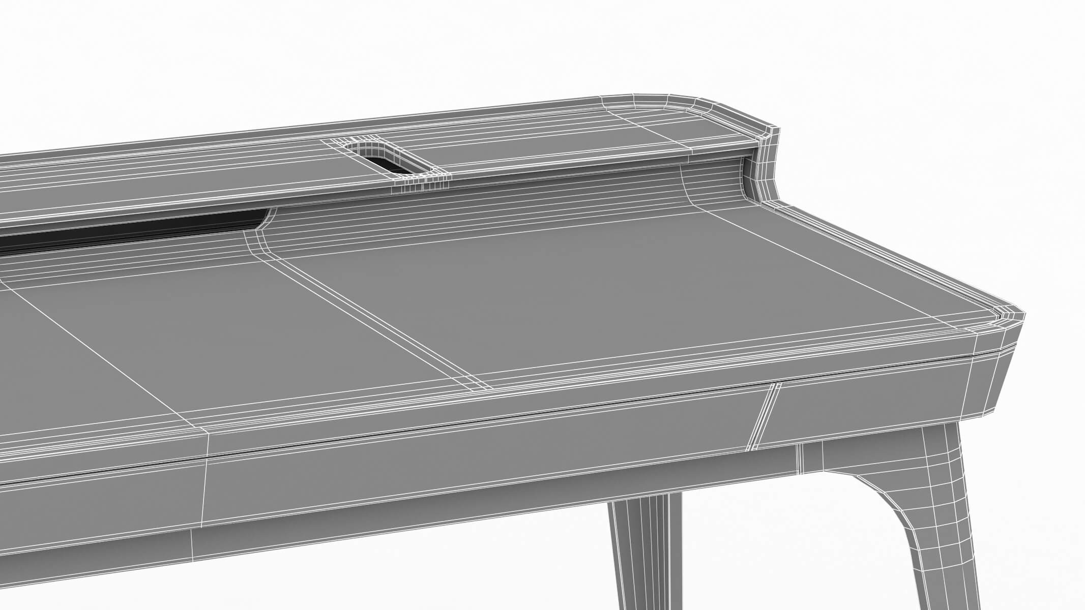 Herman Miller Airia Desk - 3D Model by frezzy