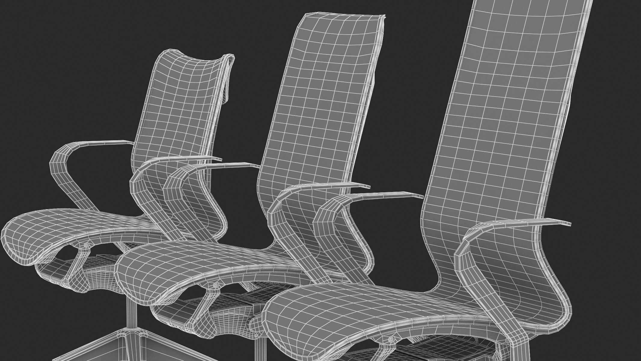 Herman Miller Cosm Chair - 3D Model by frezzy