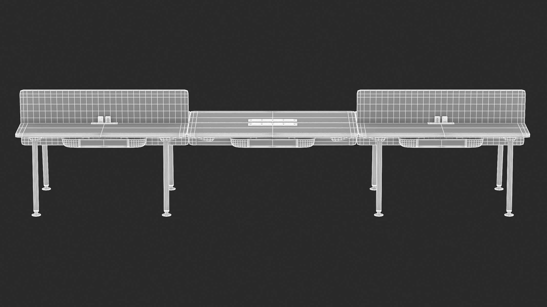 Herman Miller Desk Memo 3 - 3D Model by frezzy